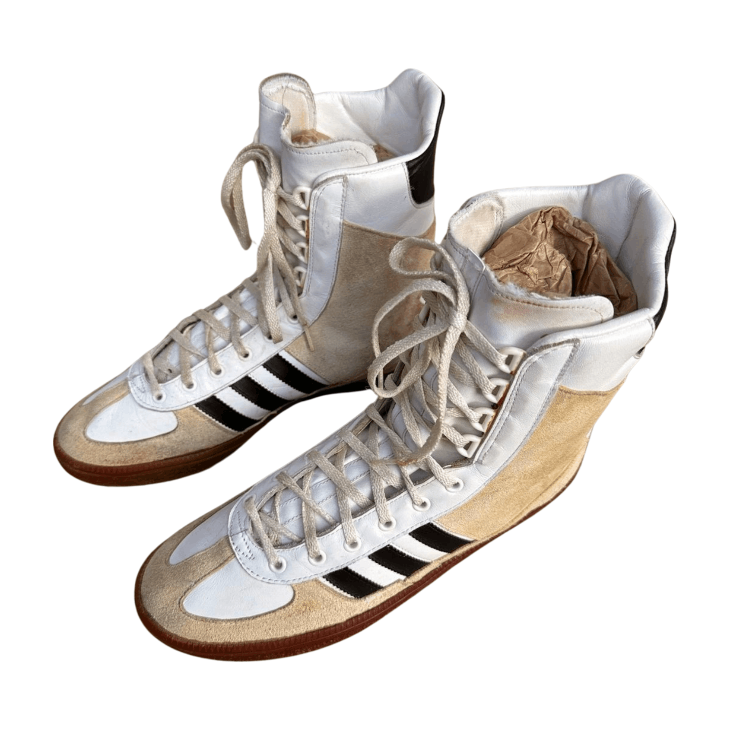 Adidas Adidas Adimed Stabil vintage 80's White Leather Sneakers | Grailed