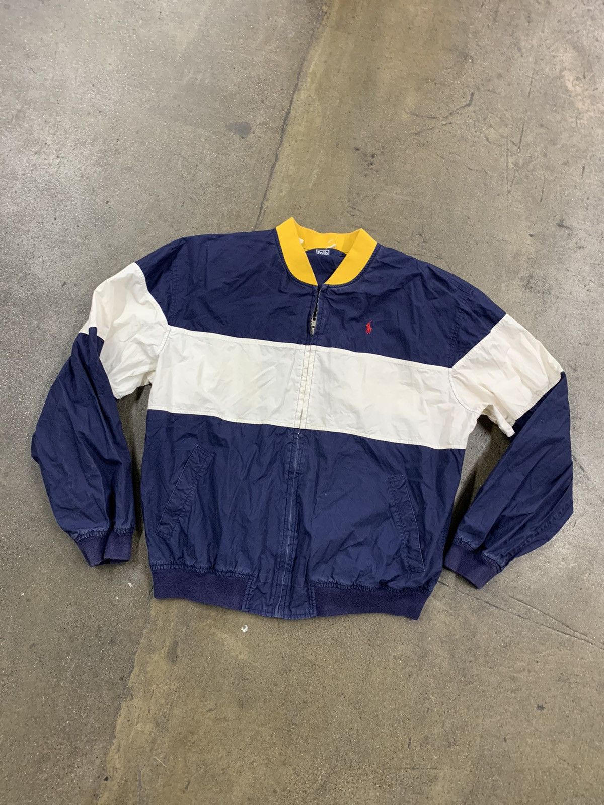 Polo Ralph Lauren Vintage 1990 Polo Ralph Lauren Colorblock Windbreaker ...