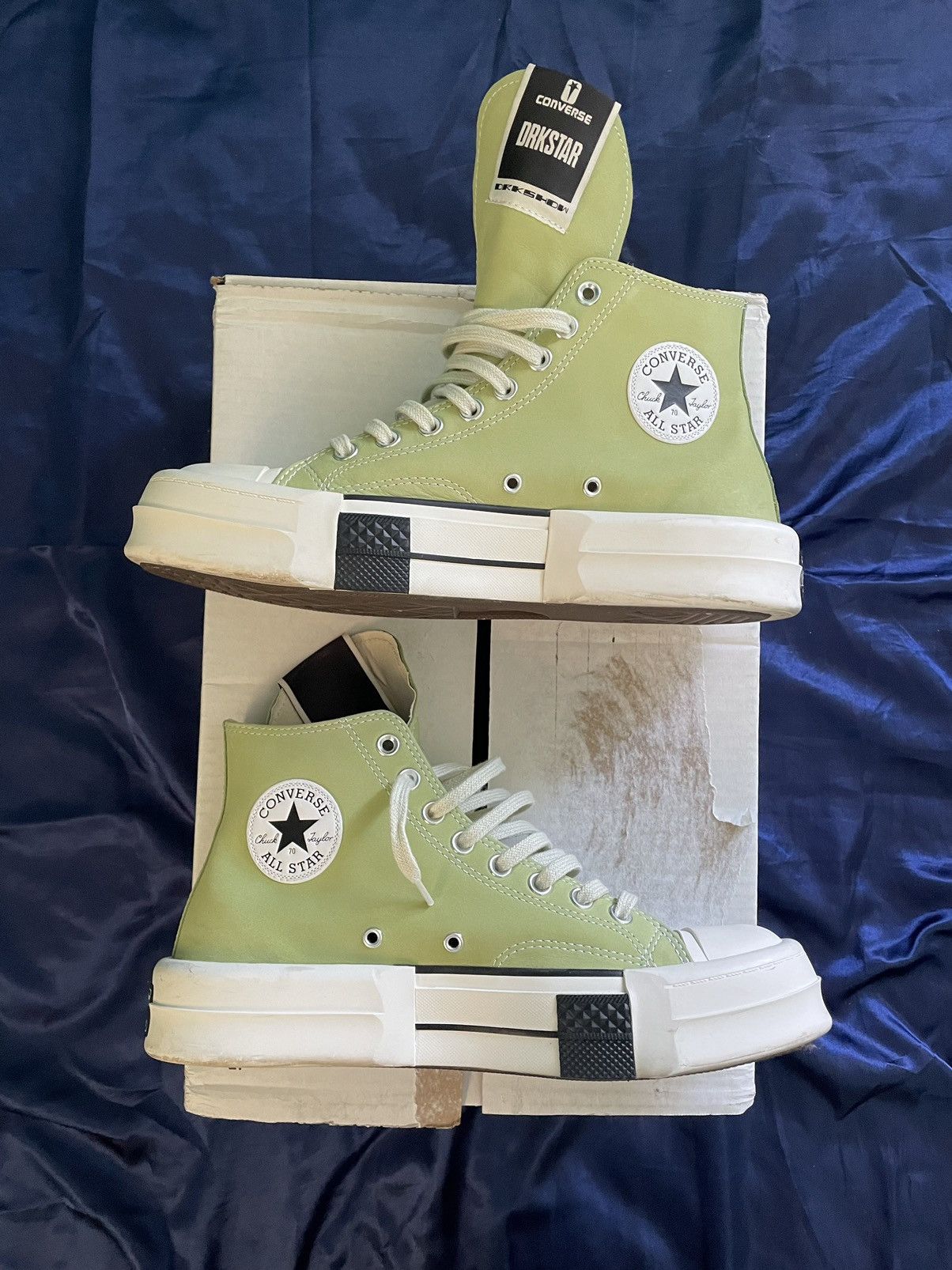 Rick Owens Converse x Rick Owens DRKSTAR High Sample | Grailed