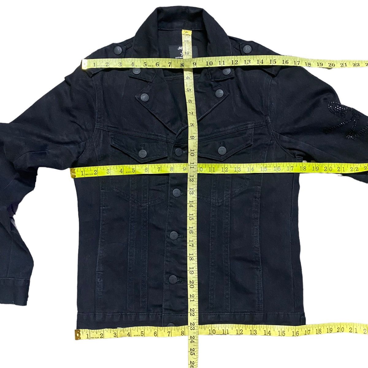 Mastermind Japan Roen X Semantic Design Diamond Skull Denim Jacket ...