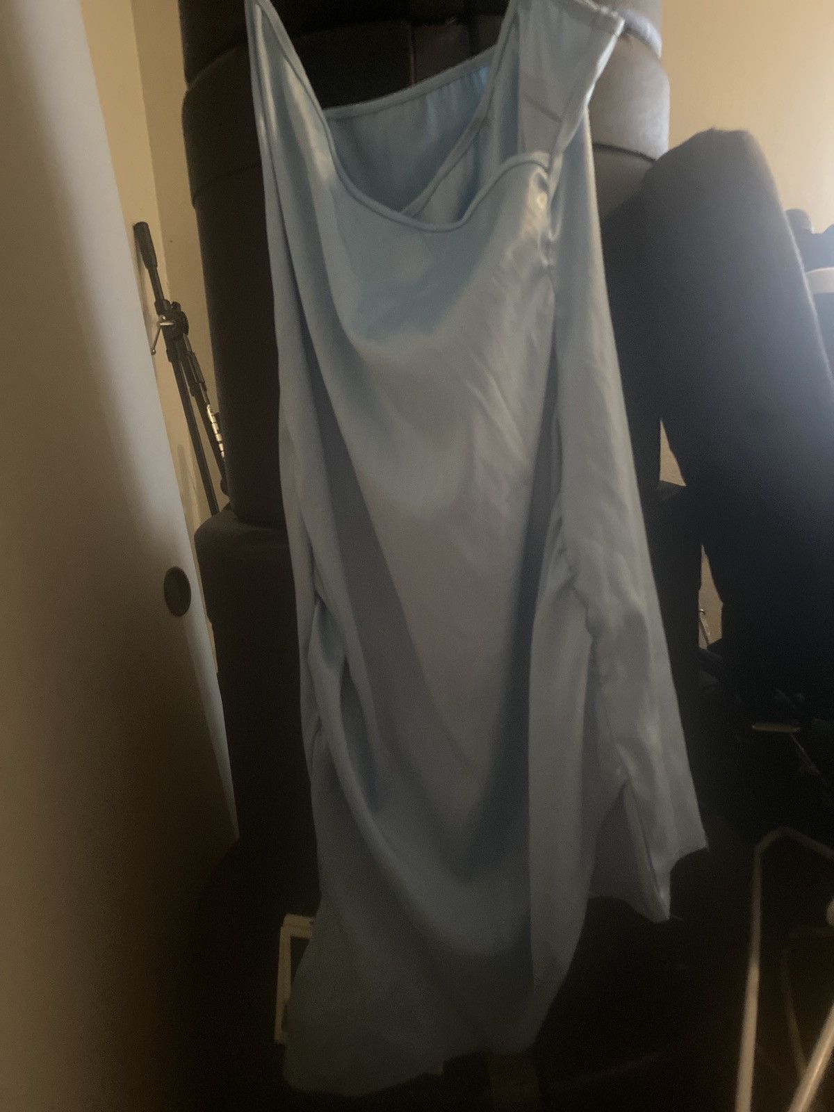 Designer Satin form fitting | Grailed