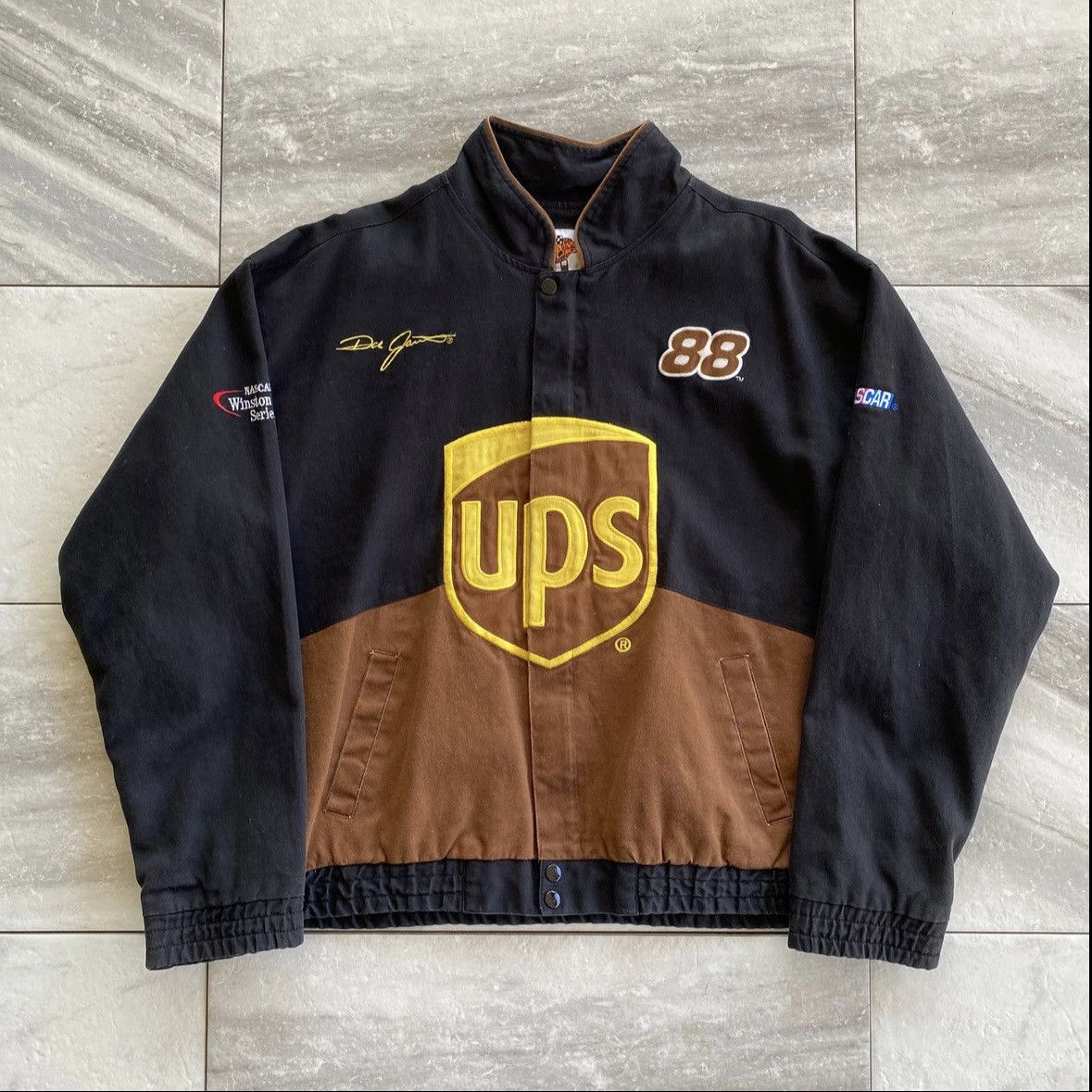 Vintage × Winners Circle Vintage Nascar Dale Jarrett UPS Racing Jacket ...