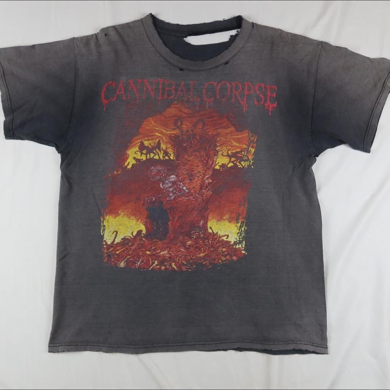 Vintage Vintage Cannibal Corpse Centuries of Torment Thrashed Faded ...