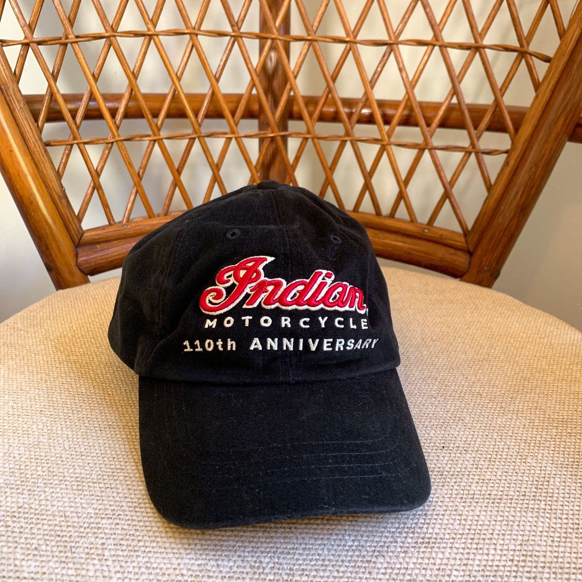 Hat Indian Motorcycles 110th Anniversary Strapback Baseball Hat | Grailed