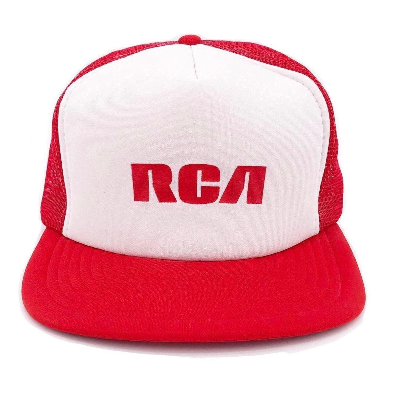 Vintage 80s RCA two tone trucker hat 1980s vintage | Grailed