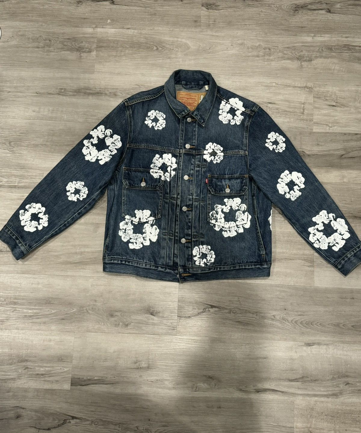 Levi's Denim Tears Dark Blue Denim Jacket | Grailed