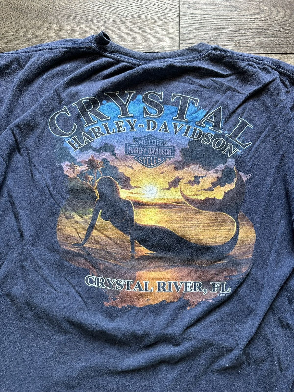 Harley Davidson Harley Davidson Mermaid T-Shirt | Grailed