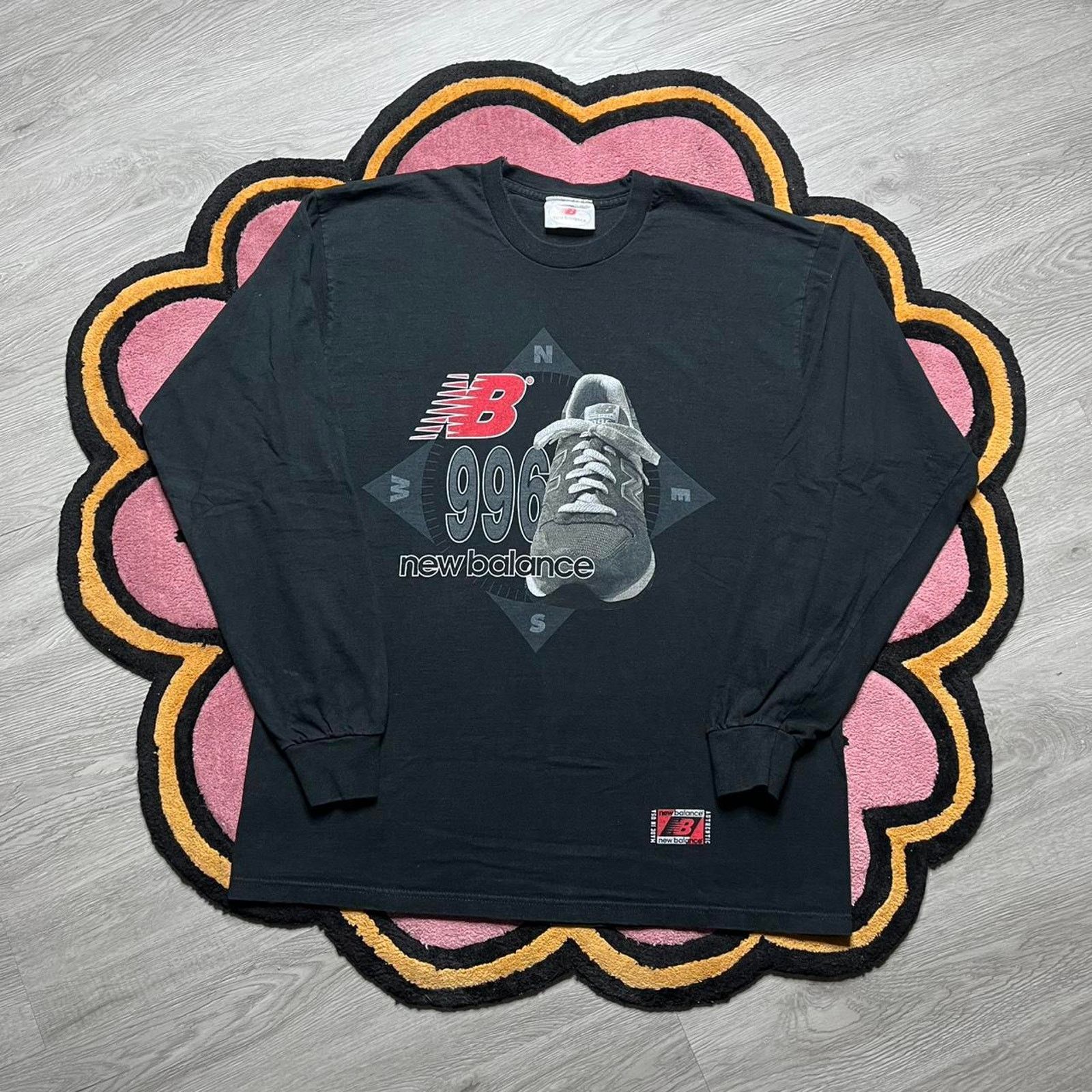 New Balance Vintage 90’s New Balance 996 Graphic Logo T-shirt Size XL ...