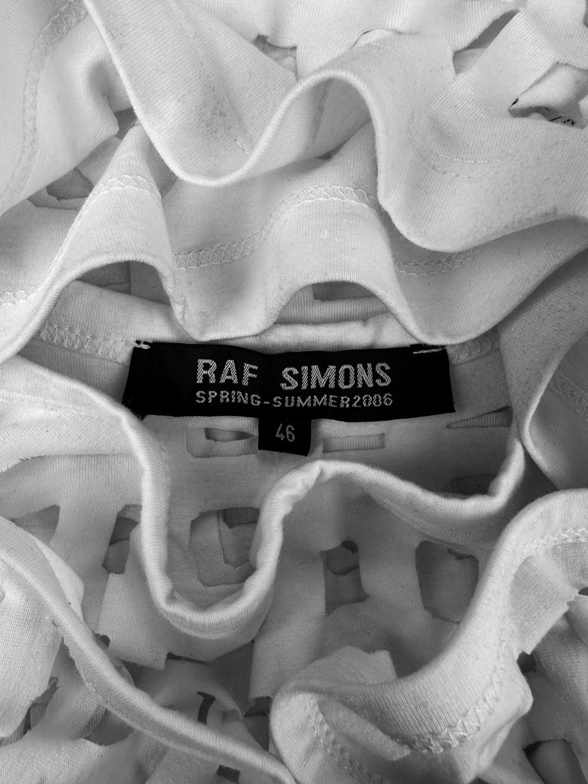 Raf Simons SS06 Raf Simons “Icarus Surgit” MMDCCLIX Laser Cut Tank-top ...