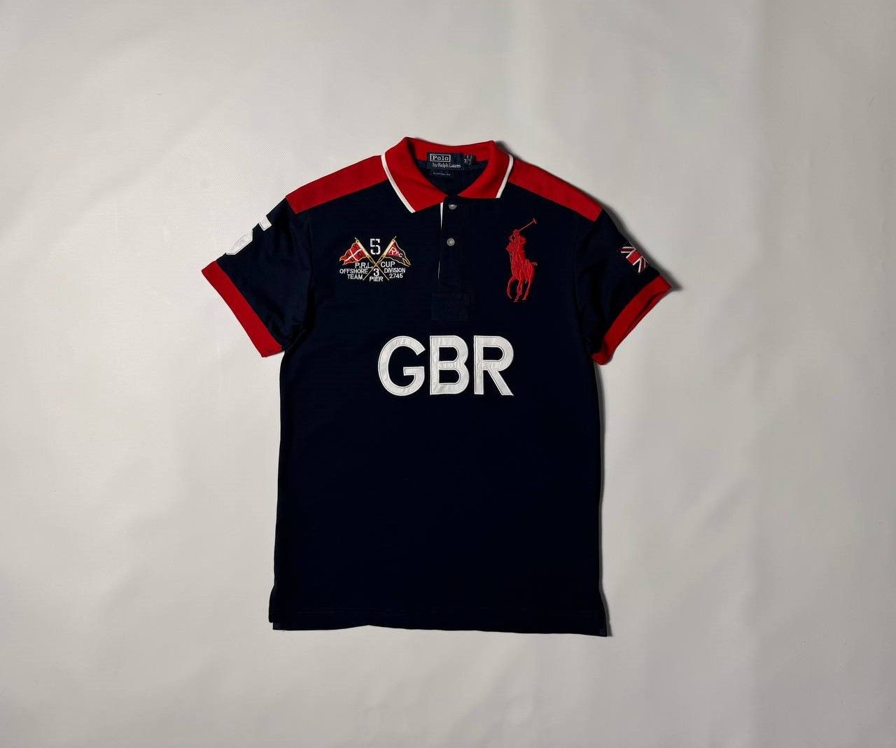Polo Ralph Lauren × Ralph Lauren × Vintage Polo Ralph Lauren GBR Great Britain #5 Chief Keef Big ...