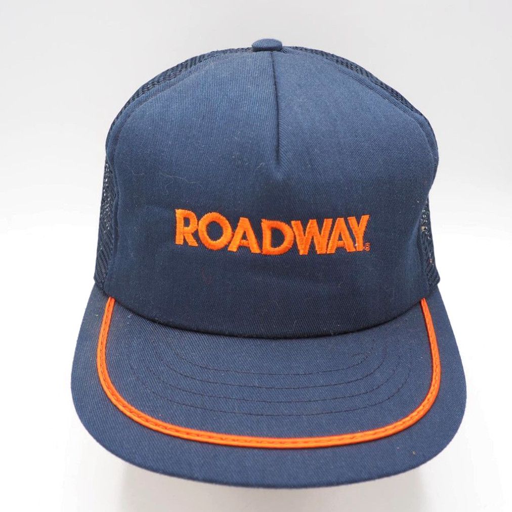 Vintage Classic Roadway Farmer Mesh Hat Trucker Cap Design | Grailed