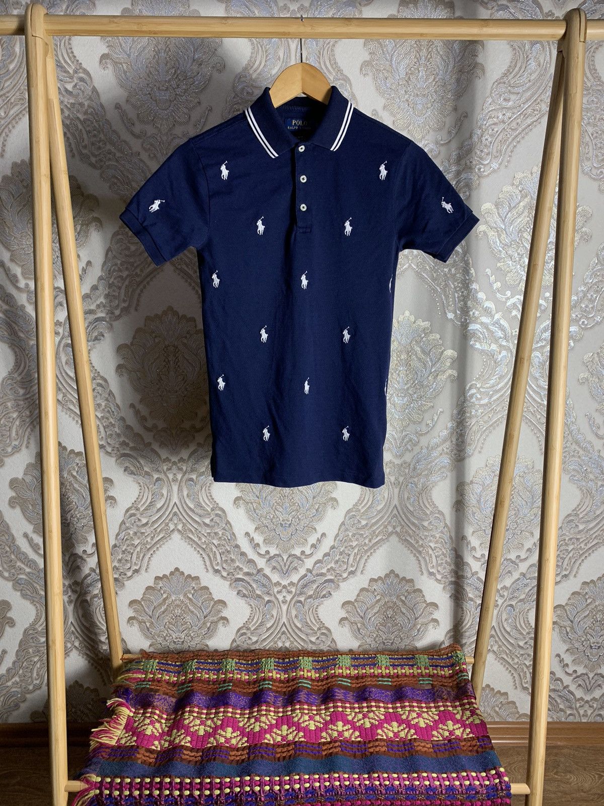 Polo Ralph Lauren POLO RALPH LAUREN MONOGRAM POLOS OVERPRINT LUXURY Y2K ...