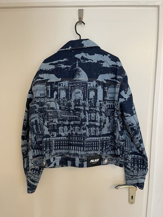 Palace Palace Denim Jacket „Mega Palace“ Size S | Grailed