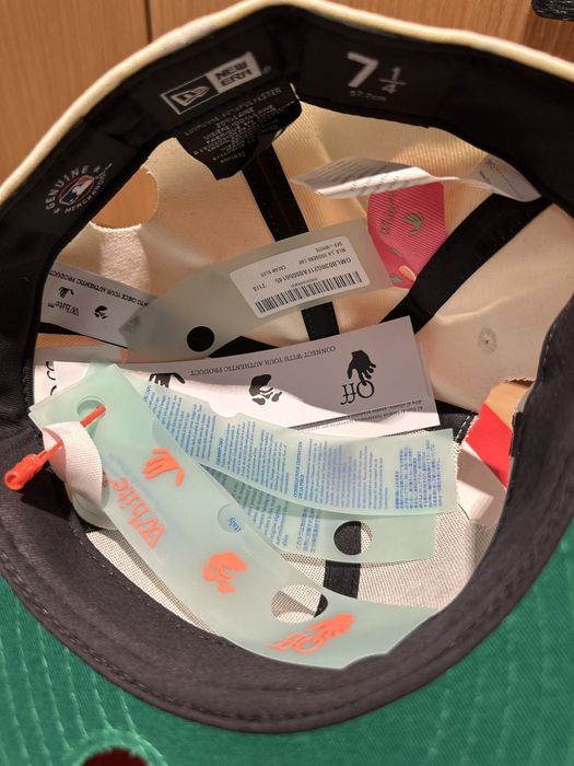 Off-White New Era LA Dodgers fitted hat | Grailed