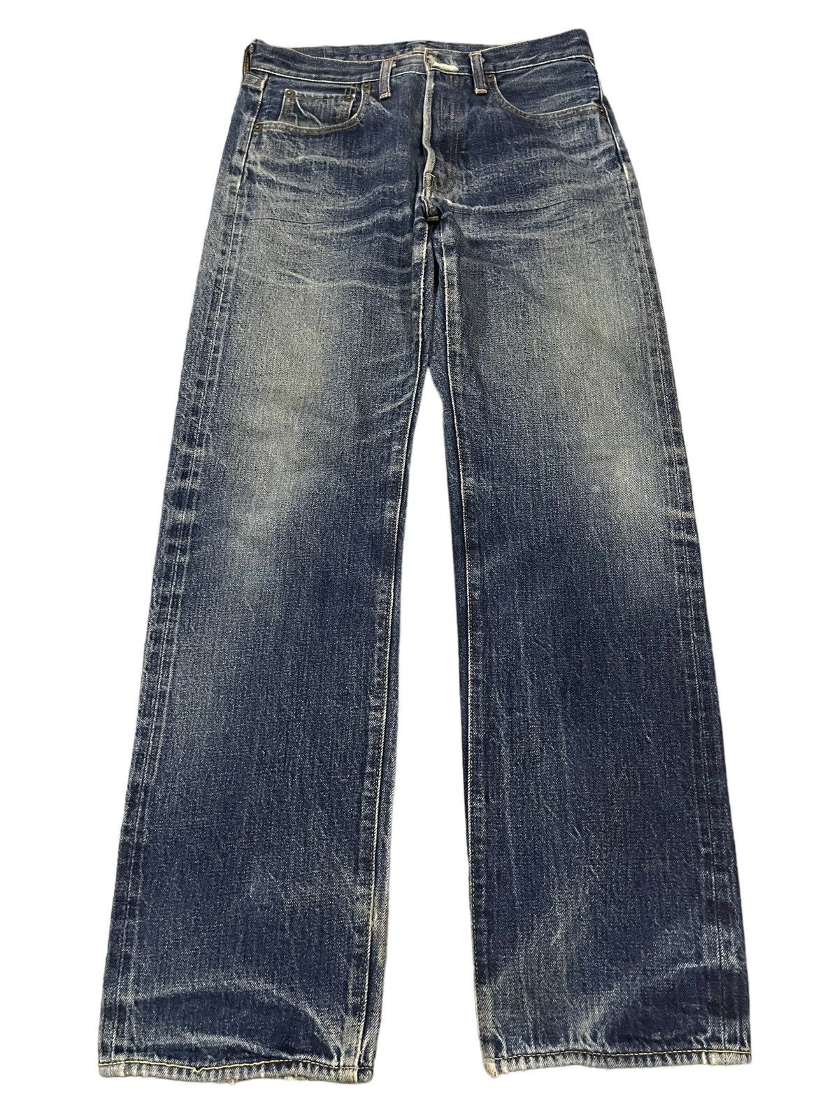 Archival Clothing × Denime Vintage 90s Japanese Denime Blue Wash Style ...