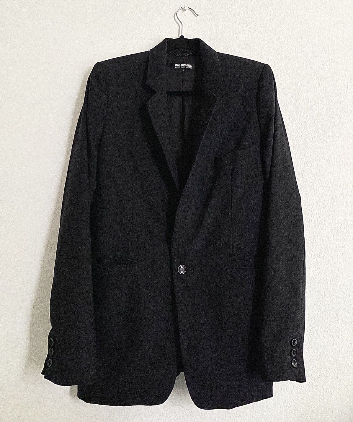 Raf Simons Raf Simons Archive AW05 "History Of My World" Blazer Jacket ...