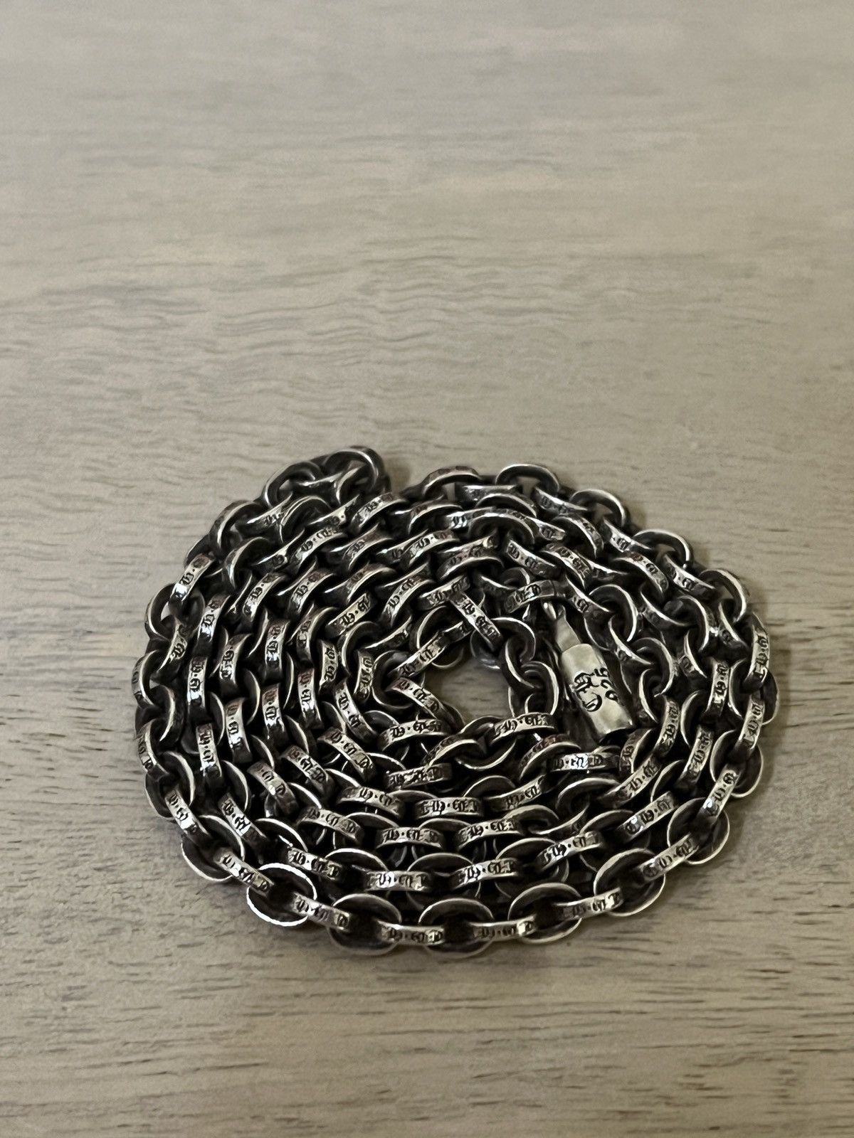 Chrome Hearts Paper Chain Necklace 24 in | Grailed