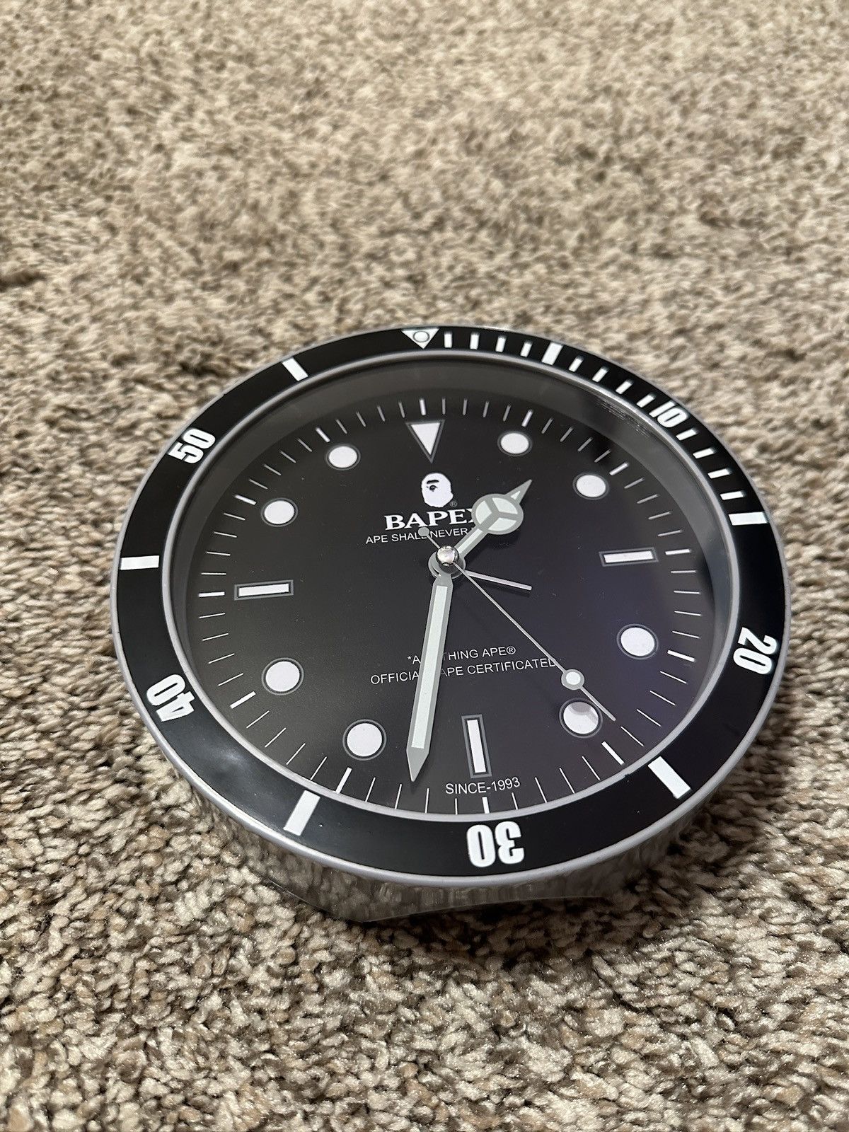 Bape Bape Bapex Analog Desk Clock & Winter 2022 Lookbook | Grailed