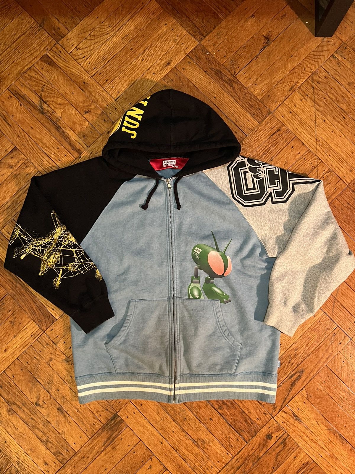 Supreme SUPREME JUNYA WATANABE CDG MAN VARSITY HOODIE | Grailed