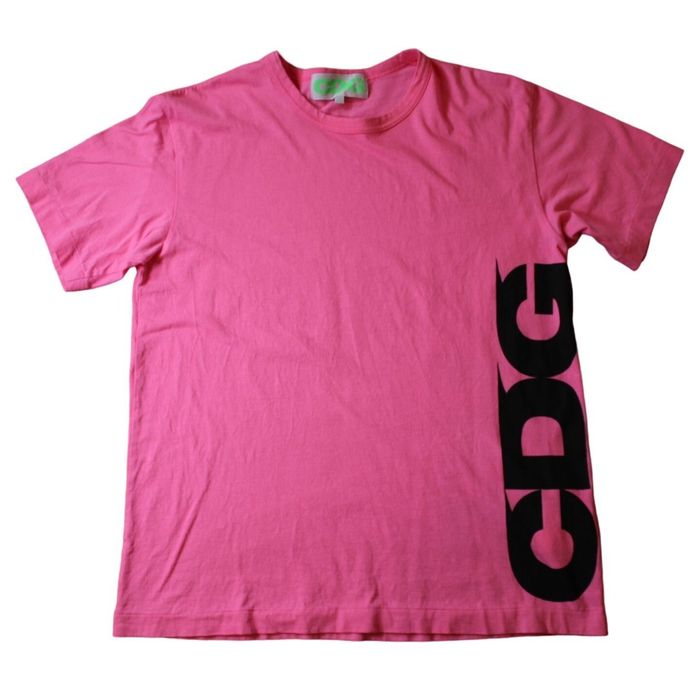 Other Comme Des Garcon CDG Pink Tee Shirt Pullover Large Men Pink | Grailed