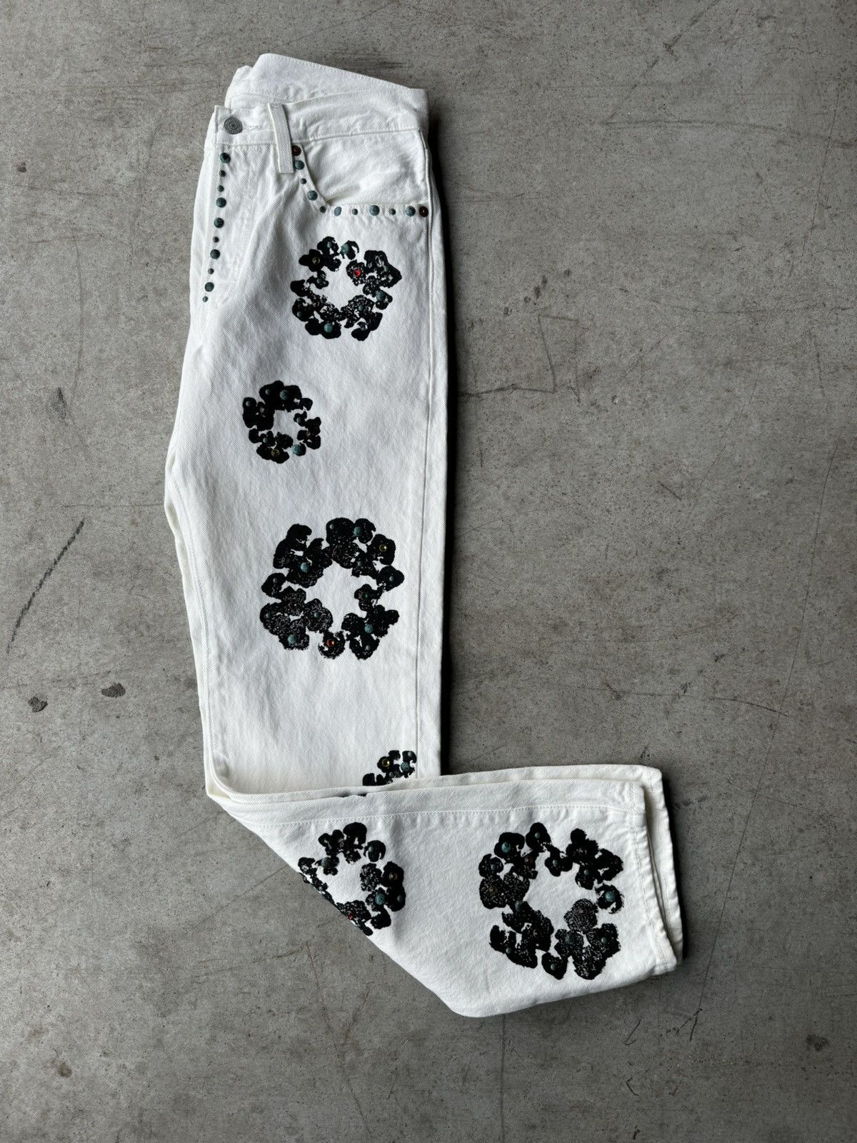 DENIM TEARS Denim Tears Rhinestone Jeans | Grailed