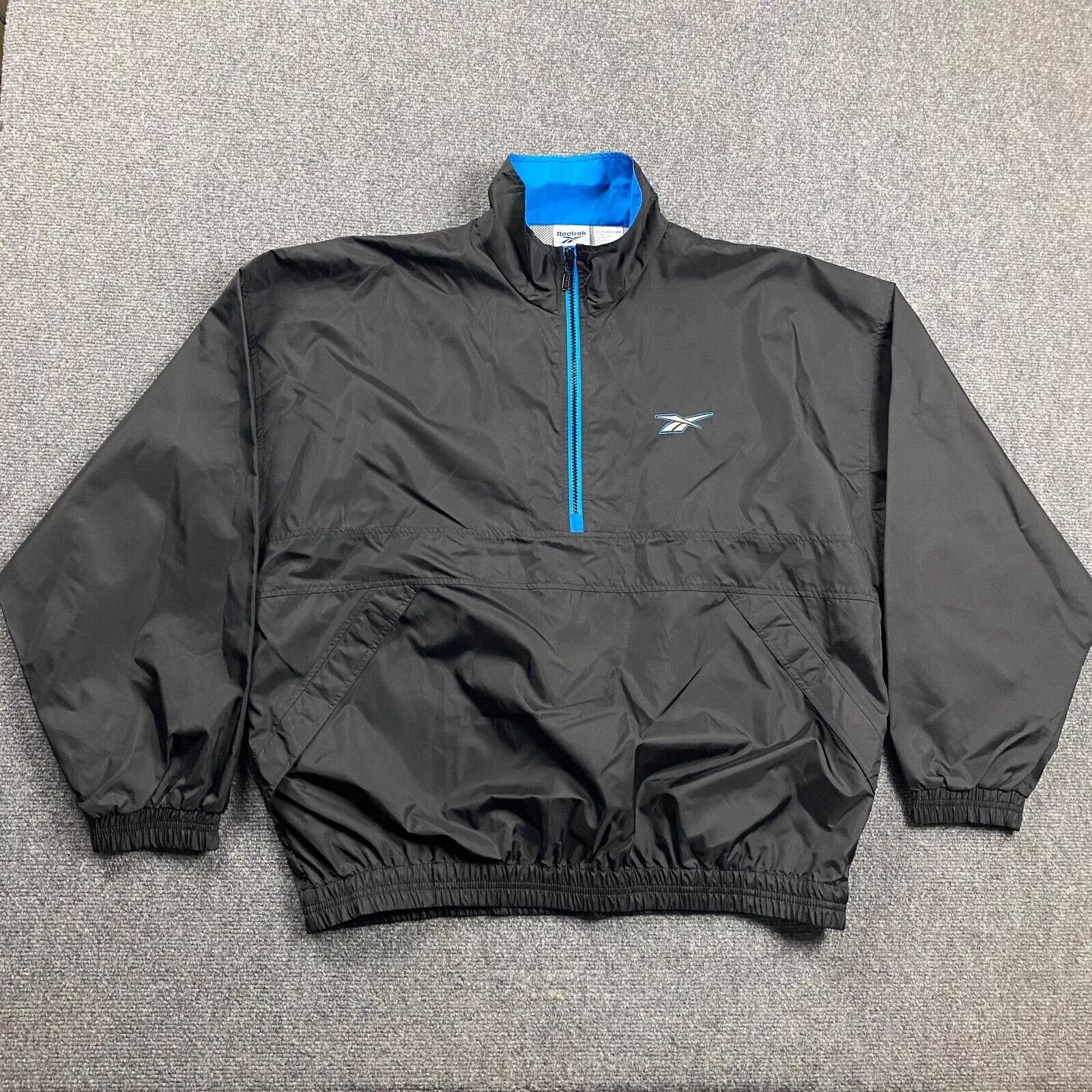 Reebok × Vintage Reebok Jacket Mens L Anorak Windbreaker Nylon ...