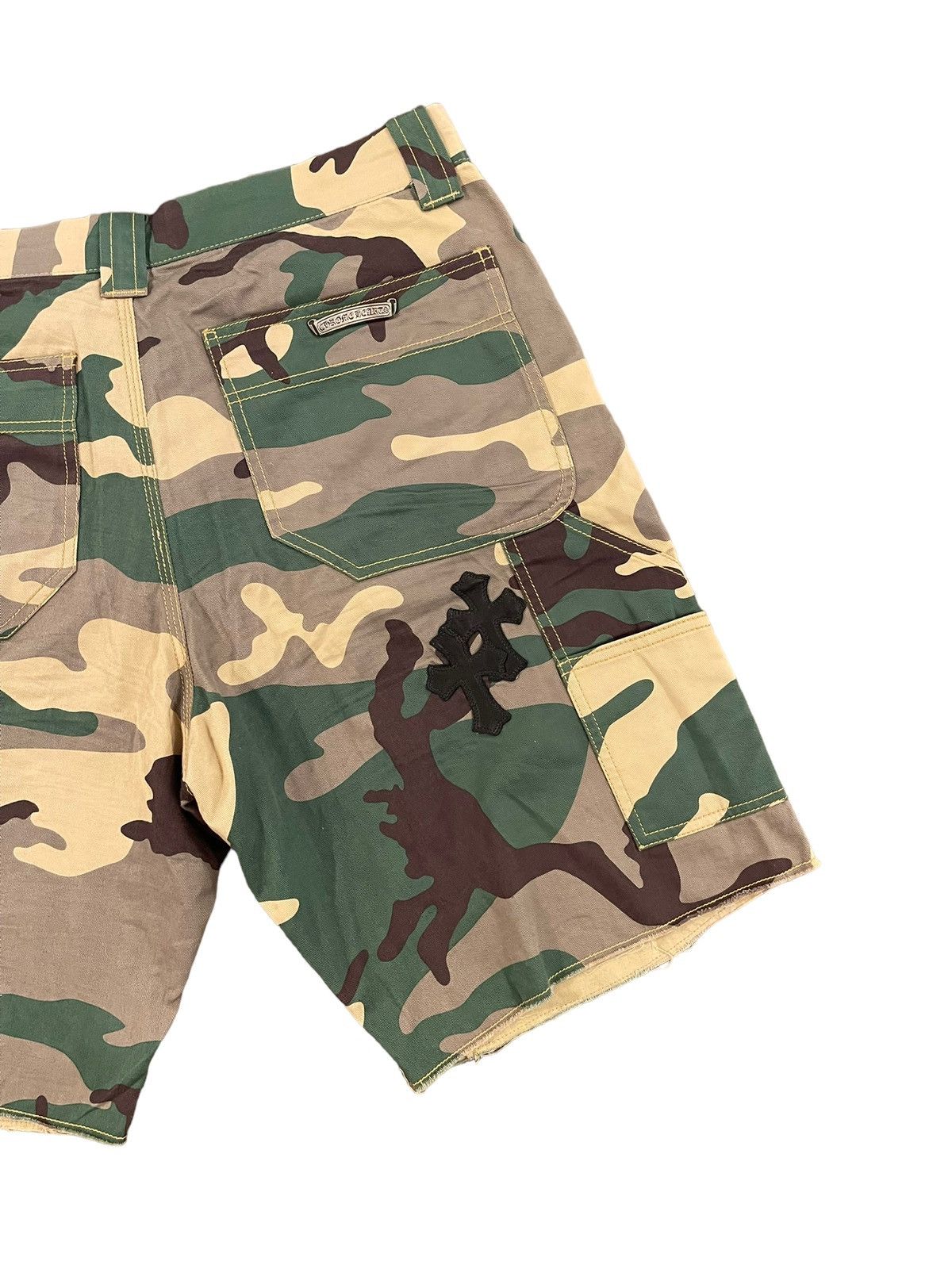 Chrome Hearts Sex Records Matty Boy Camo Carpenter Shorts Chrome Hearts Sex Records Matty Boy Camo Carpenter Shorts