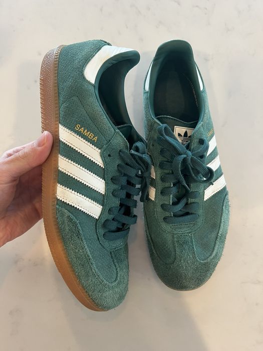 Adidas Adidas Samba Collegiate Green Gum | Grailed