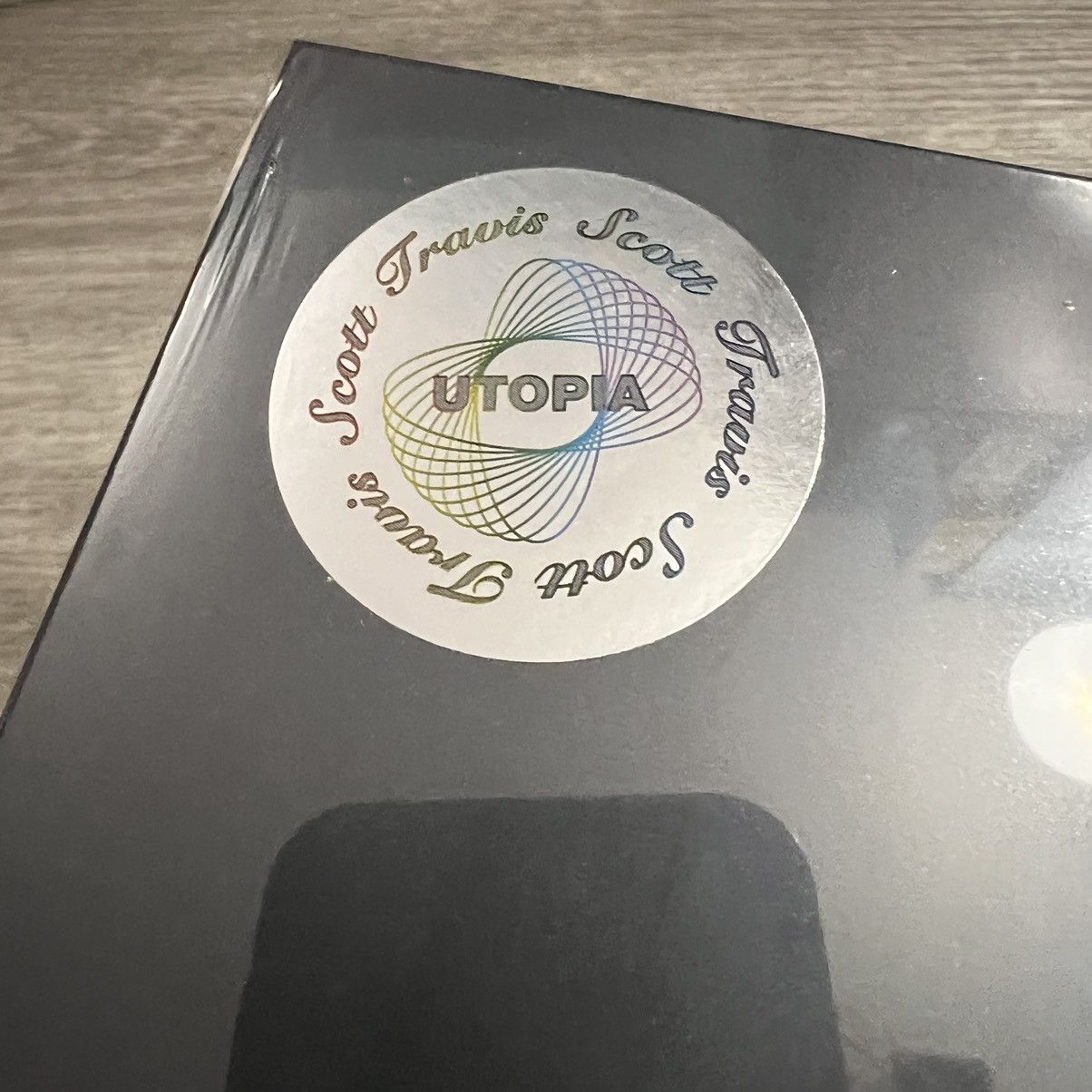 Travis Scott Travis Scott Utopia 2 Disk Vinyl Cover 1 | Grailed