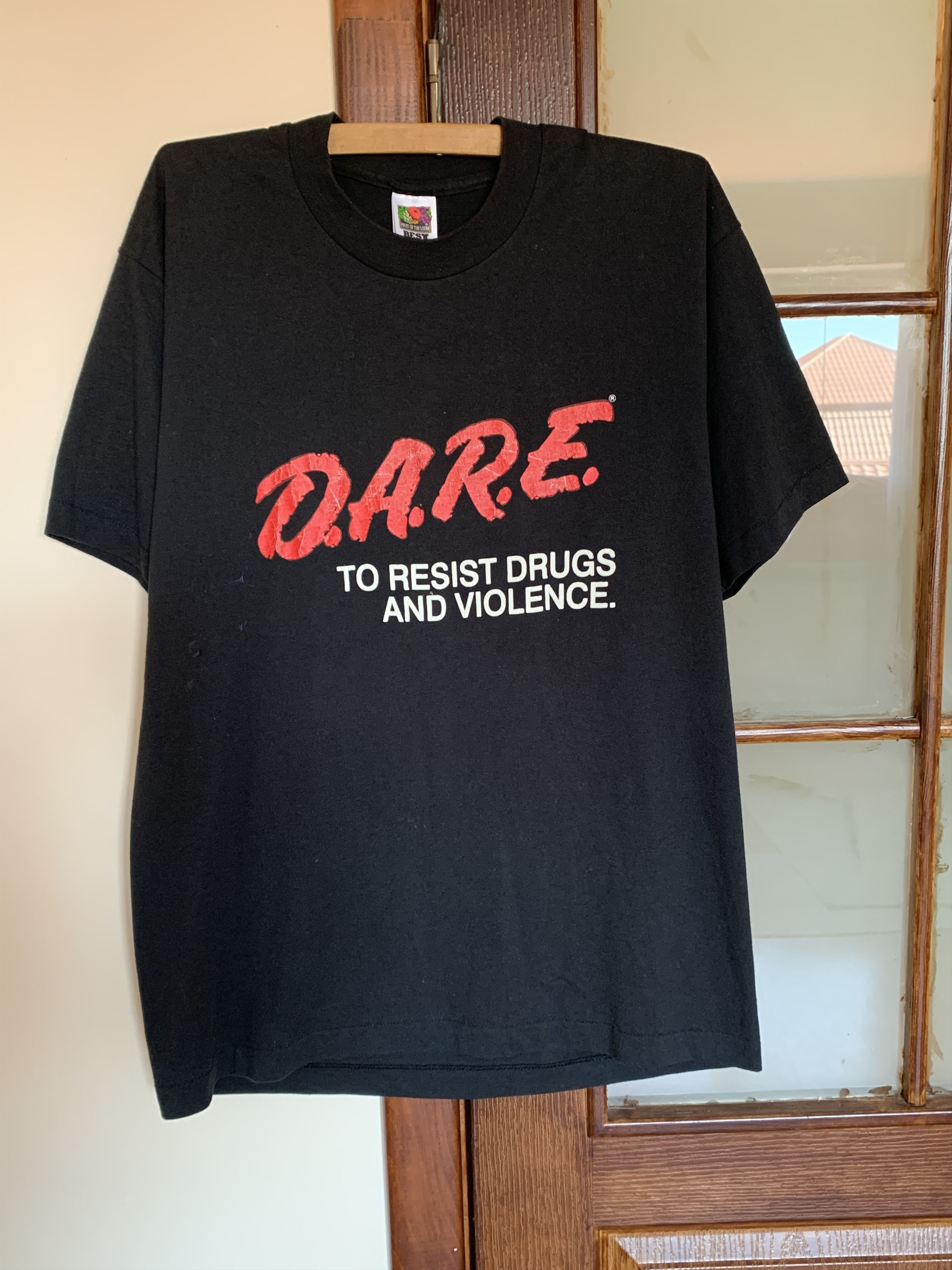 D.A.R.E Vintage 90s Single Stitch DARE T-shirt To Resist Drugs| | Grailed