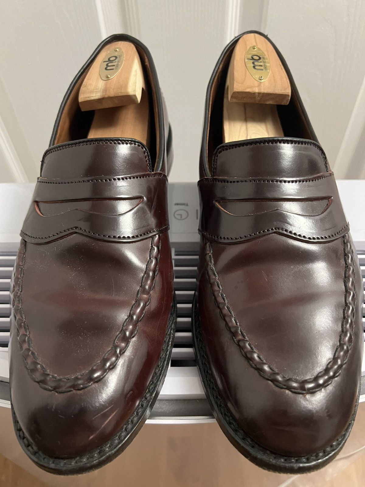 Allen Edmonds Allen Edmonds Randolph Shell Cordovan Penny Loafer | Grailed