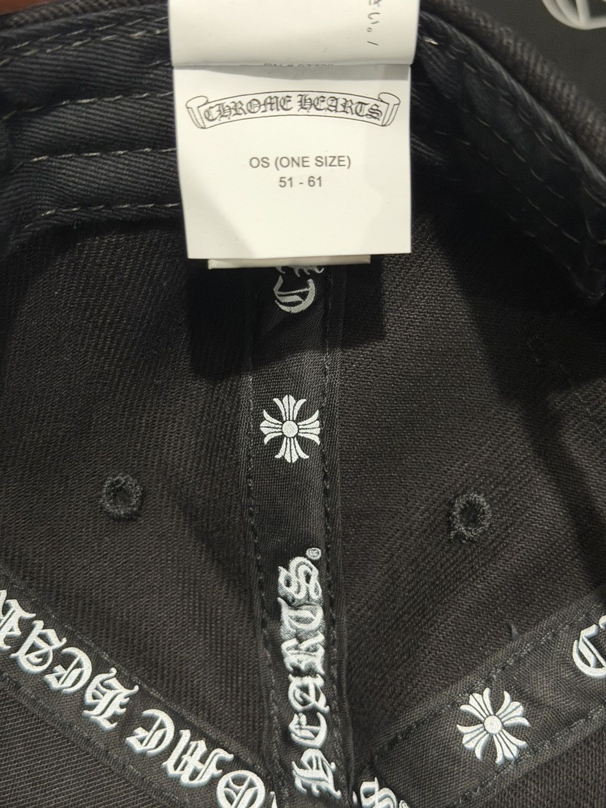 Chrome Hearts Chrome Hearts Vertical Logo Hat | Grailed