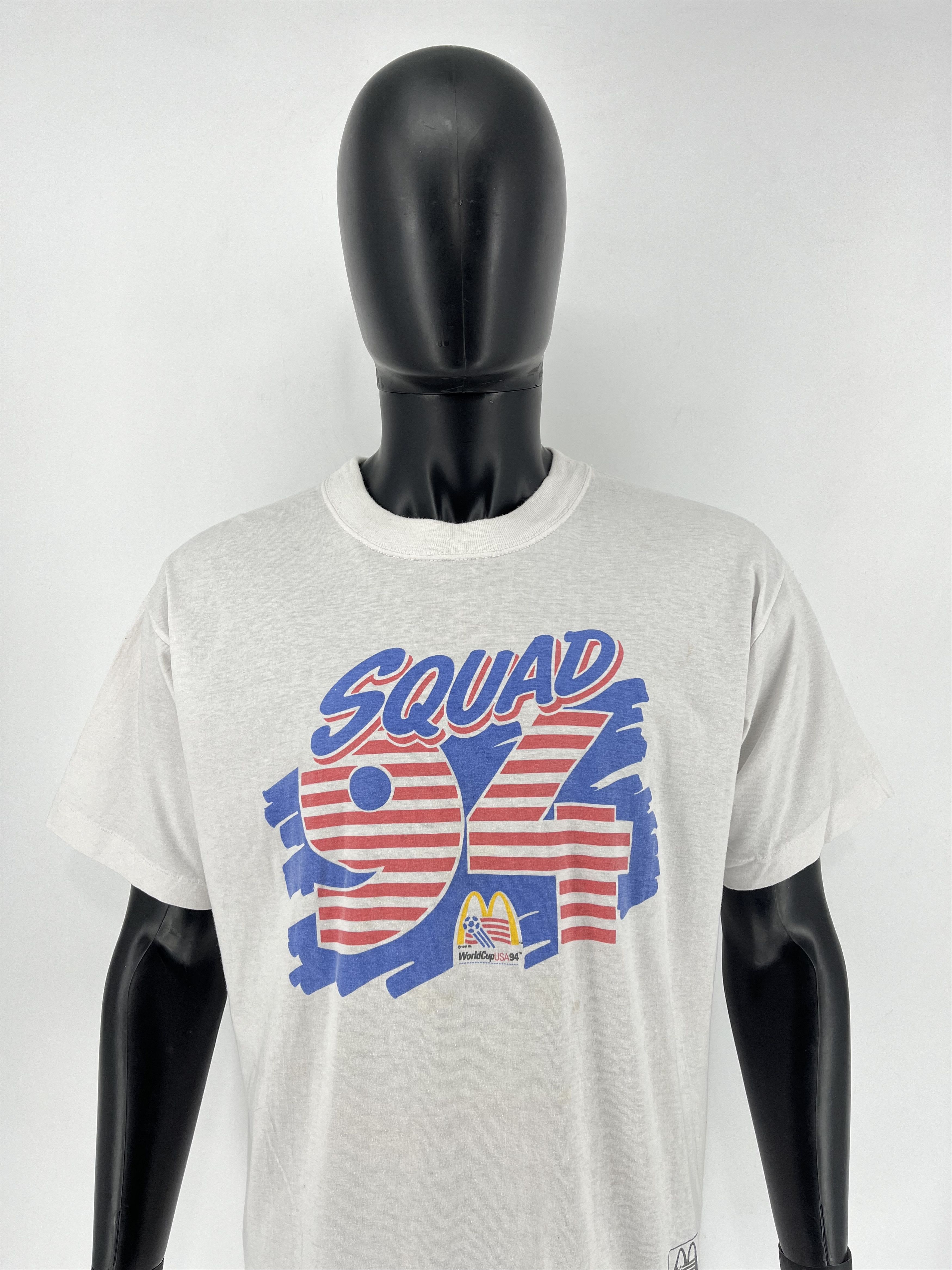 Vintage Vintage 1993 Squad 94 World Cup USA McDonalds Tee 90s | Grailed