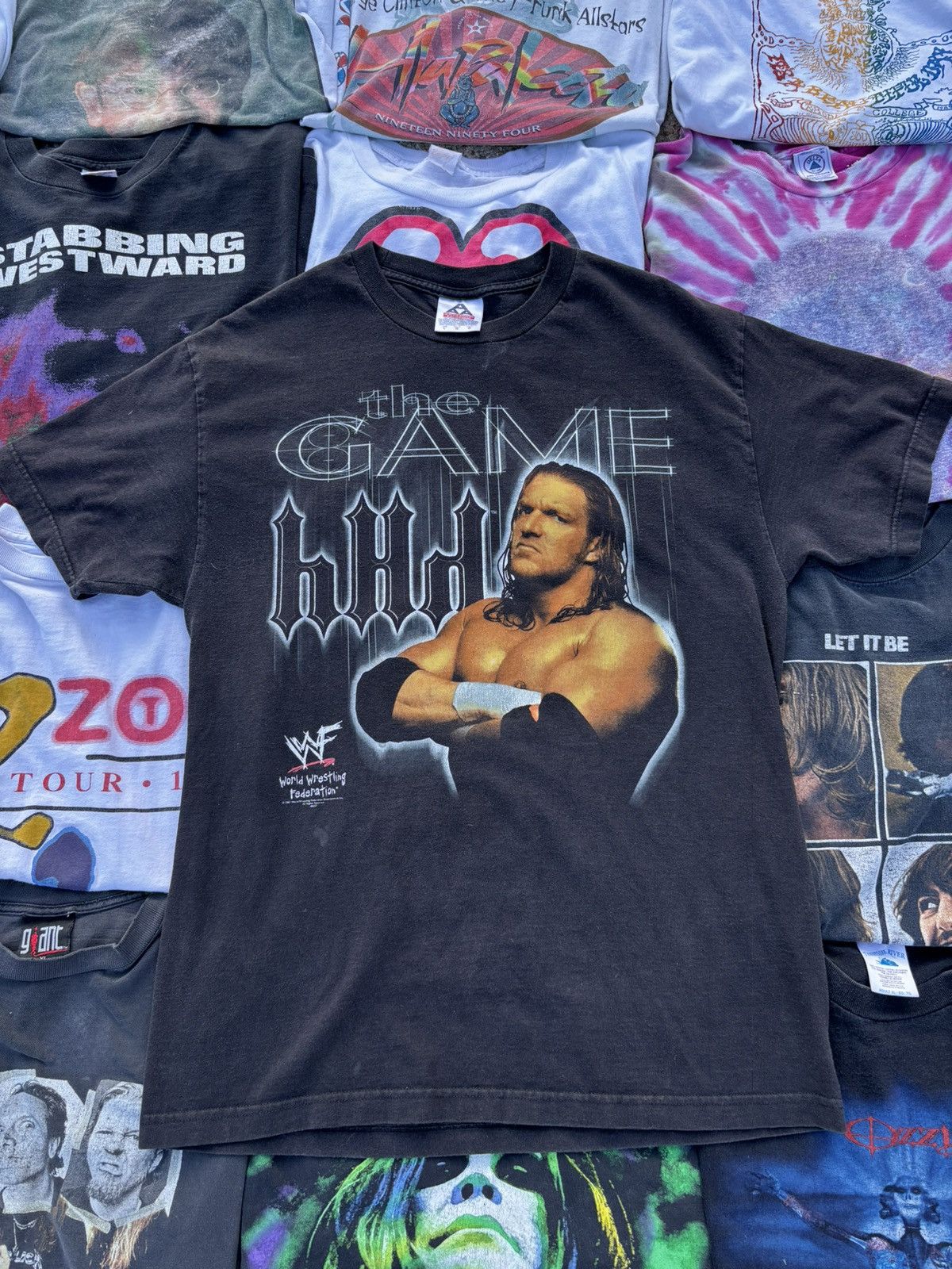 Vintage × WWE 2001 hHh The Game WWE | Grailed