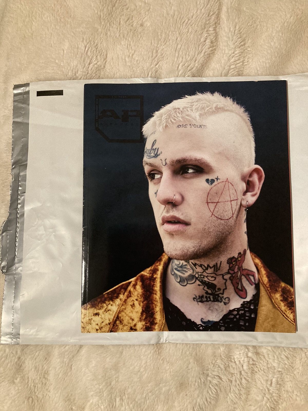 Lil Peep Lil Peep Alt Press Tribute Magazine+Peepkin air frshnr+postr ...