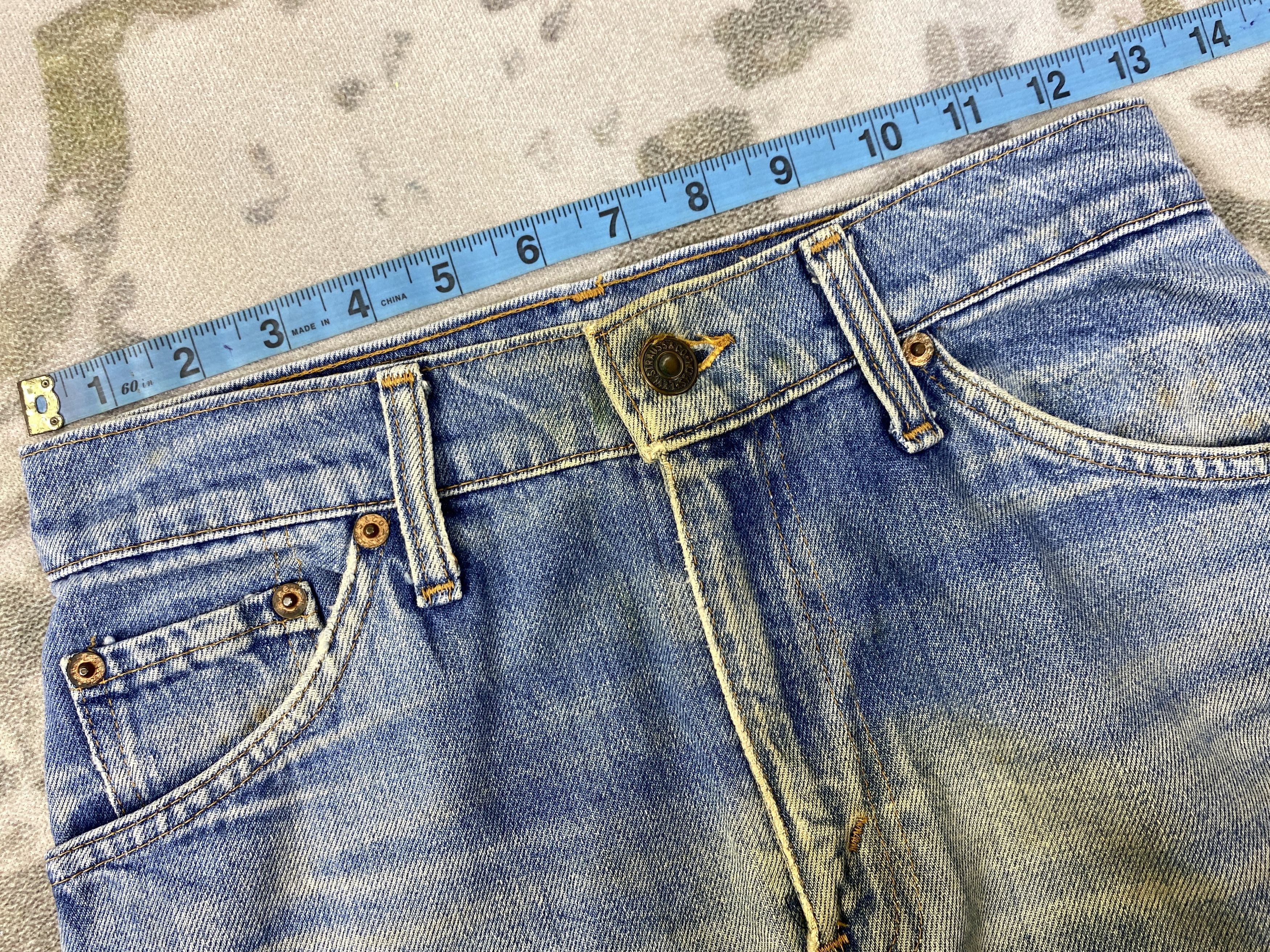 Levi's Distressed Blue Vintage Levi's Jeans 26x30.5 Denim -JN935 | Grailed