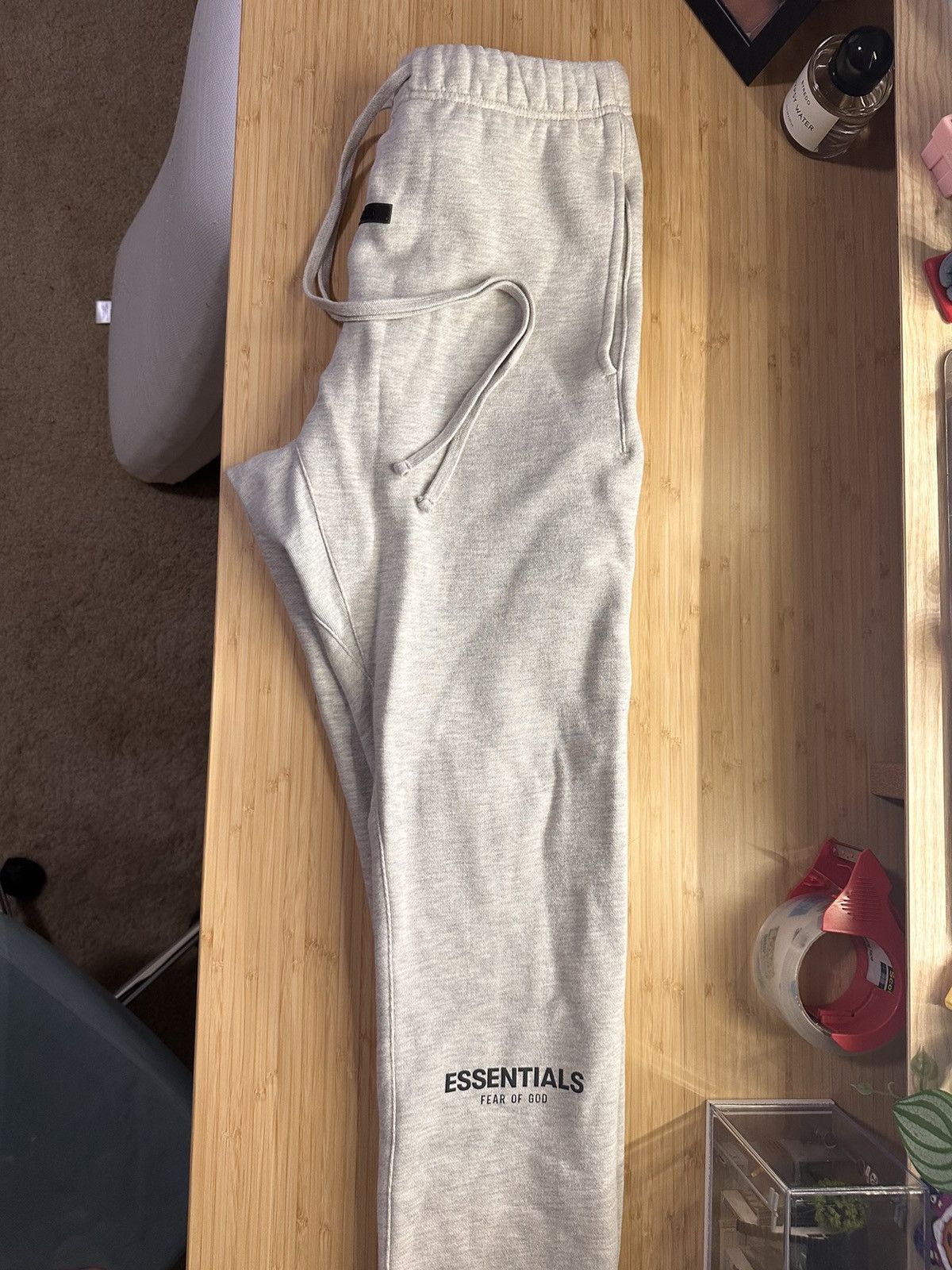 Fear of God Fear of God Essentials Sweatpants Grey XS | Grailed
