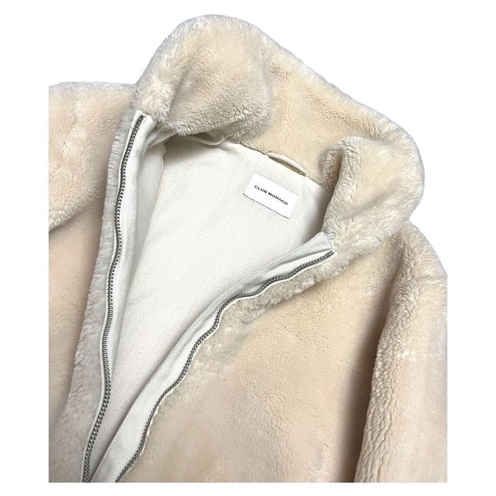 Club Monaco Club Monaco Faux Fur Puffer Cropped Luxury Designer Jacket ...
