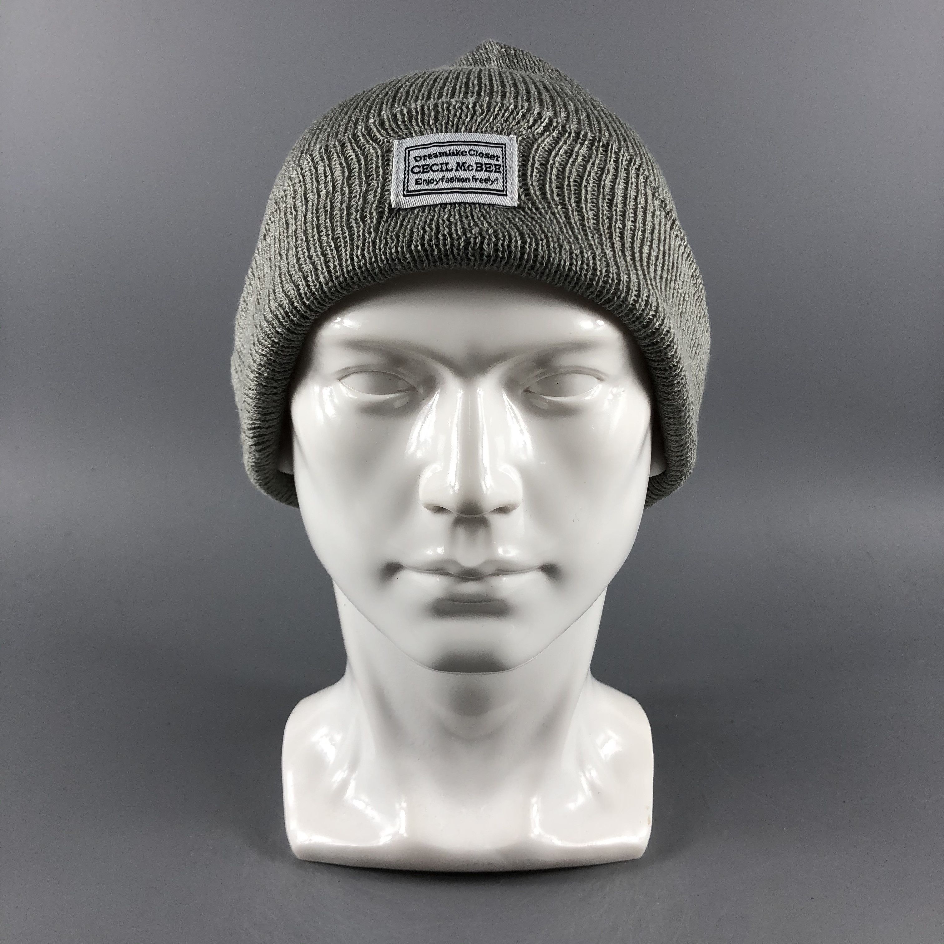 Vintage Japanese Brand Hats Cecil Mcbee Beanie Plain Snow Cap B489 ...