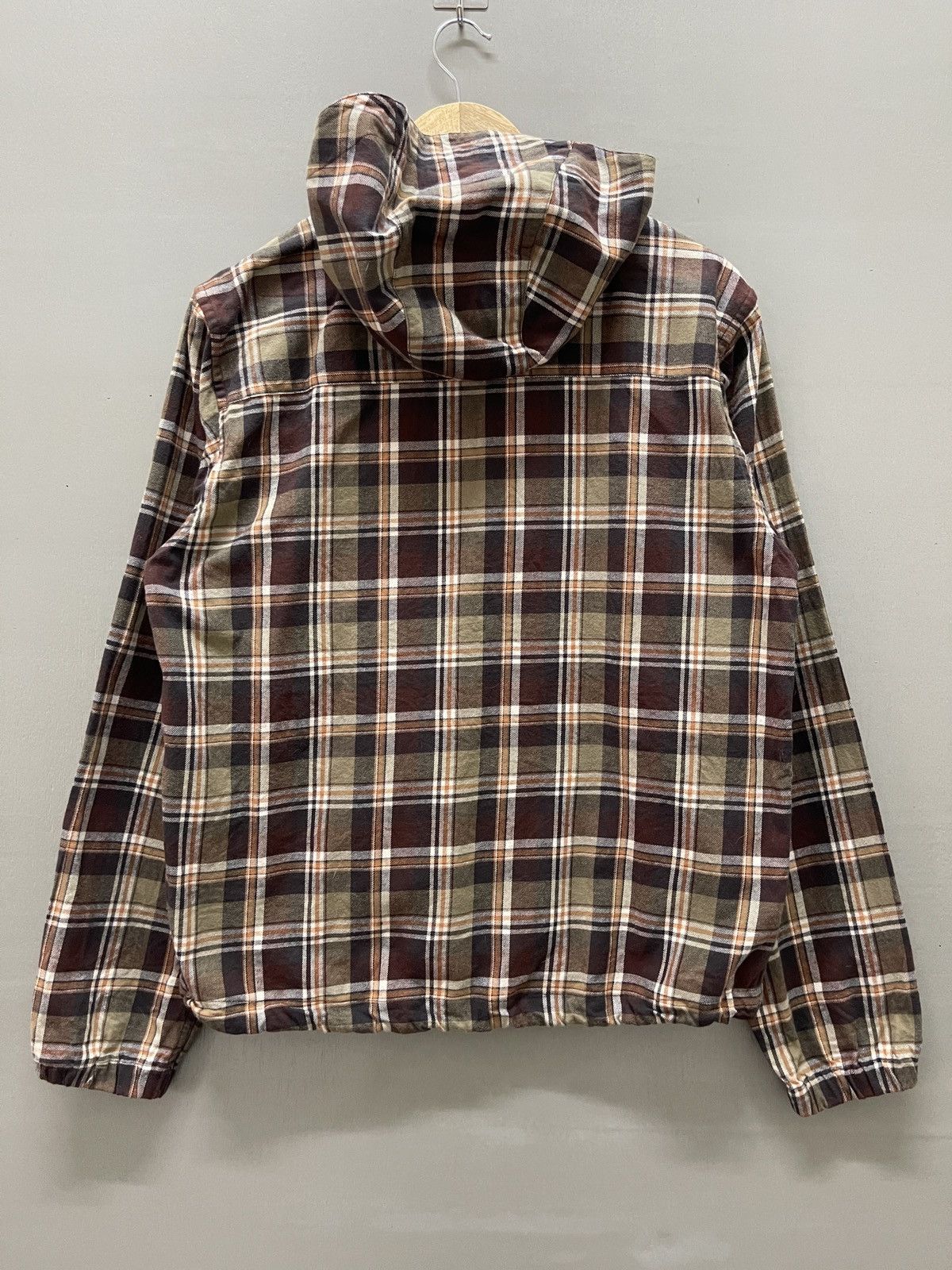 Bape × Vintage Vintage Og Bape Plaid Nigo Era Cotton Zip Hoodie Jacket ...