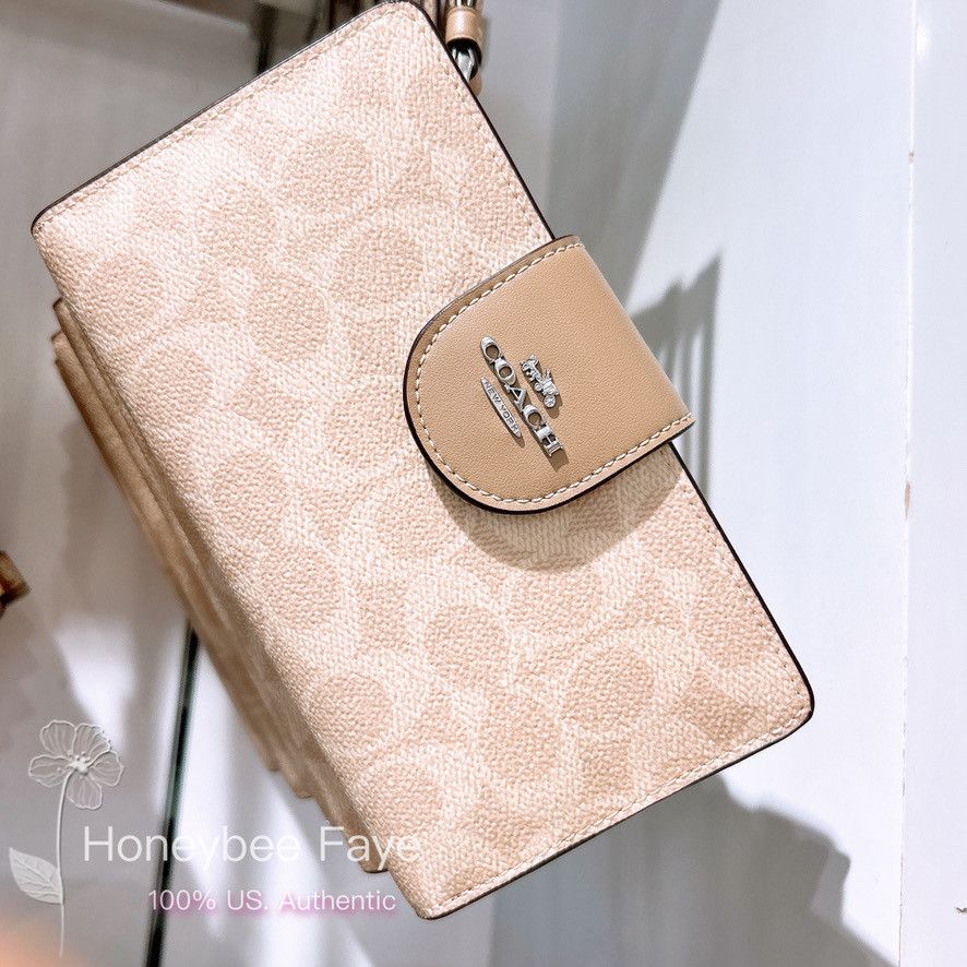 Coach Phone Wallet In Signature Canvas CW780 | Grailed