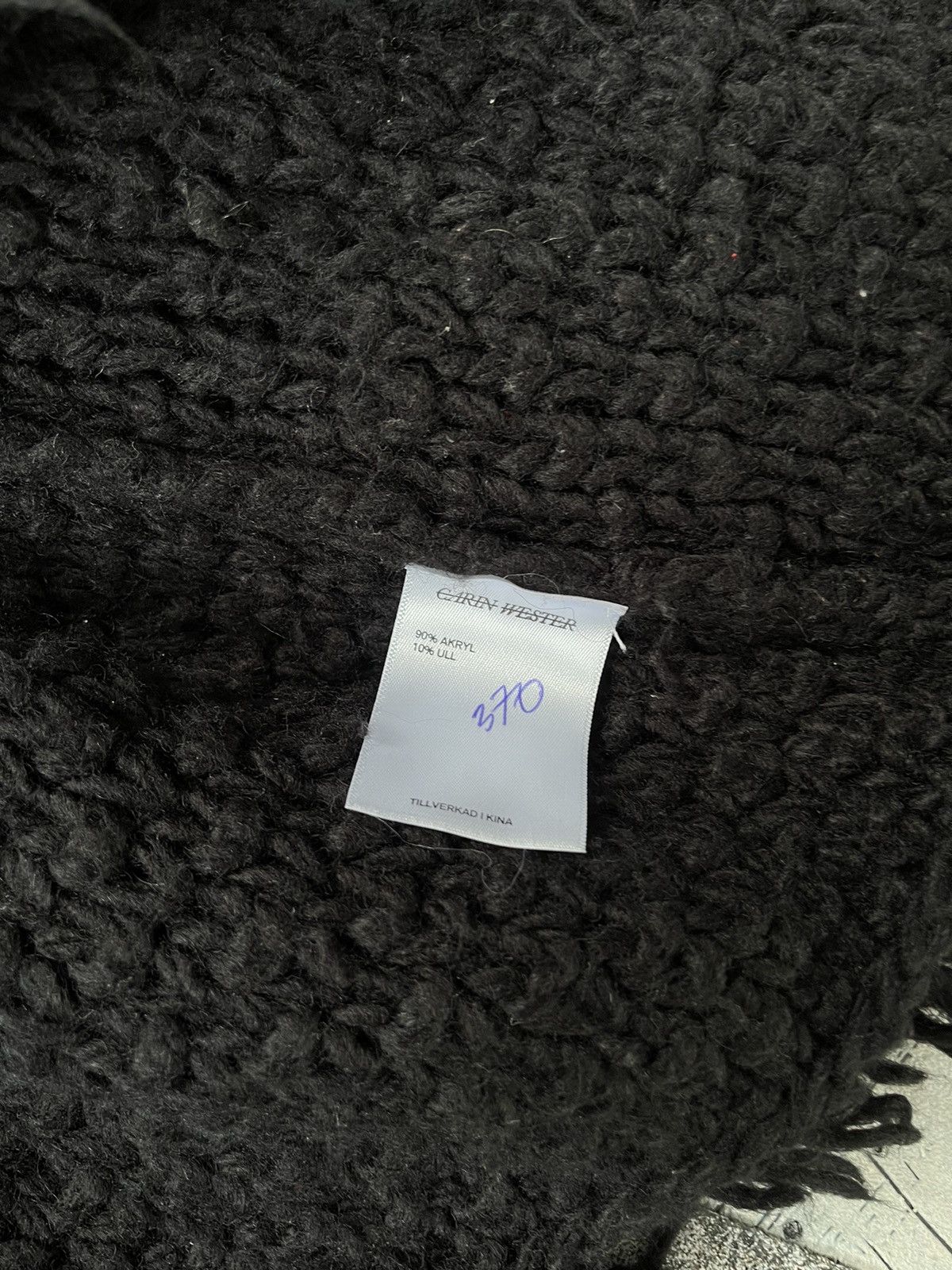 Archival Clothing Fuzzy Mohair Playboi Carti Fur BALENCIAGA TYPE JACKET ...