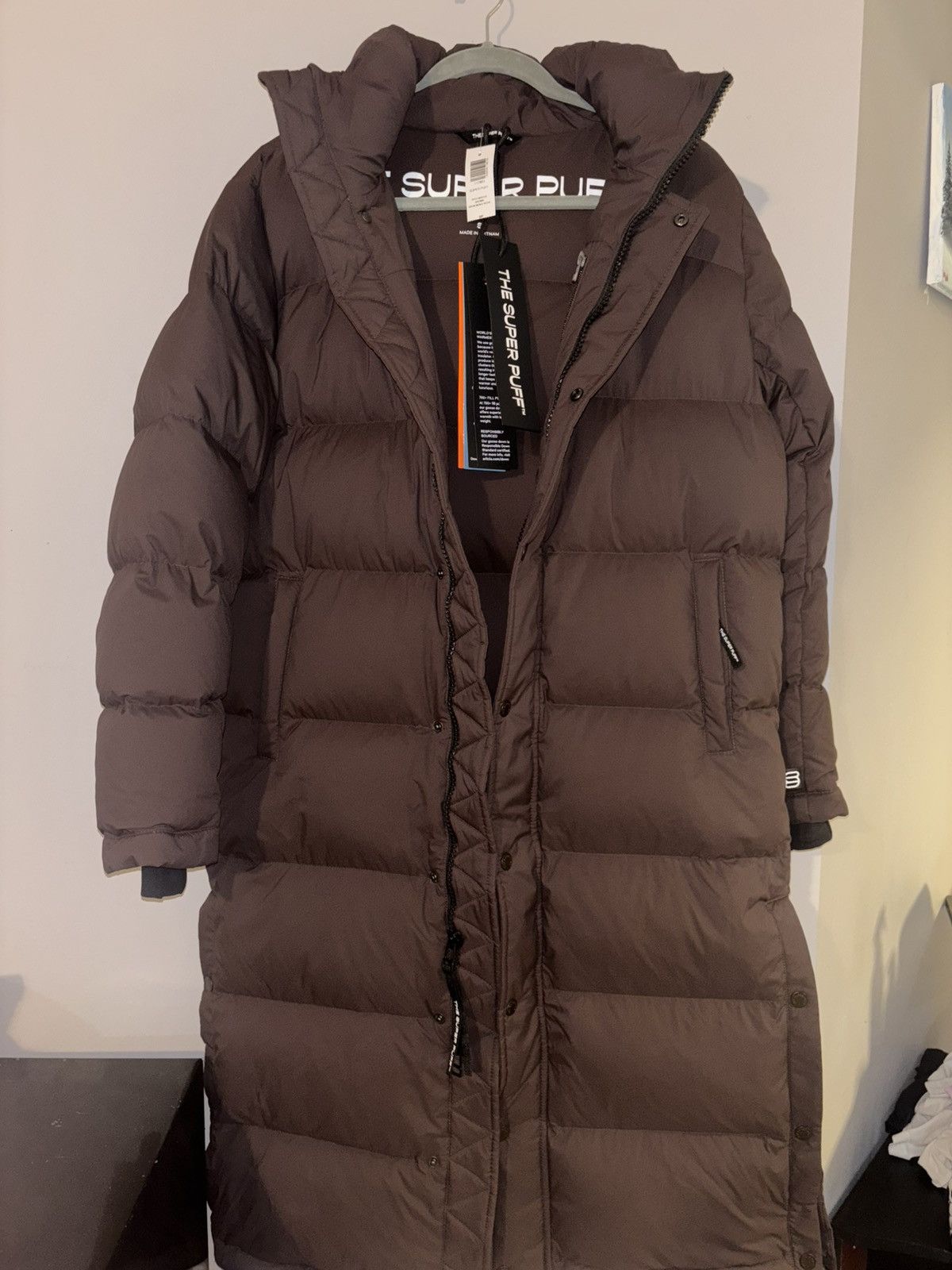Aritzia Super Puff Long - Rich Mocha Brown | Grailed