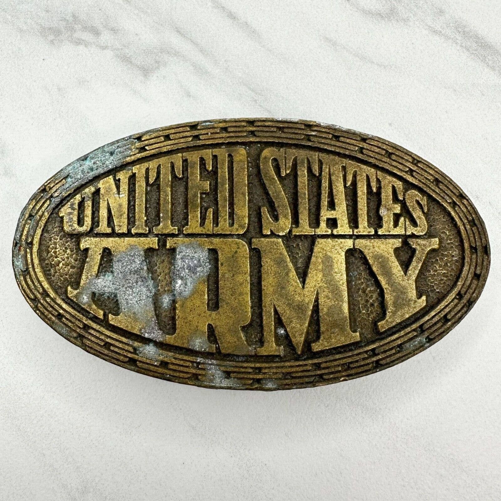 Vintage United States US Army Military Delayed Entry Belt Buckle | Grailed