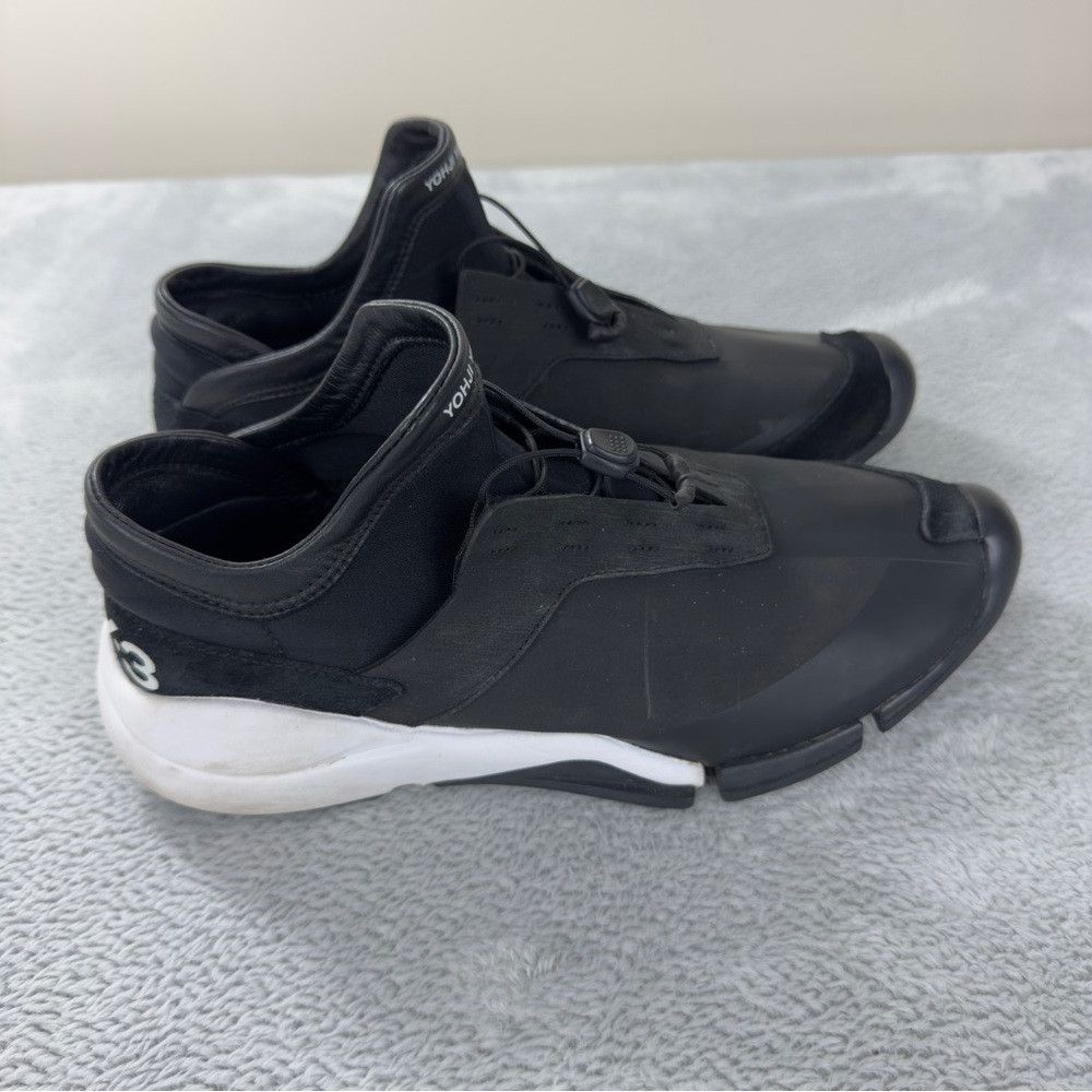 Y-3 Adidas Yohji Yamamoto Y-3 Future Low Core Black Shoe Mens S | Grailed