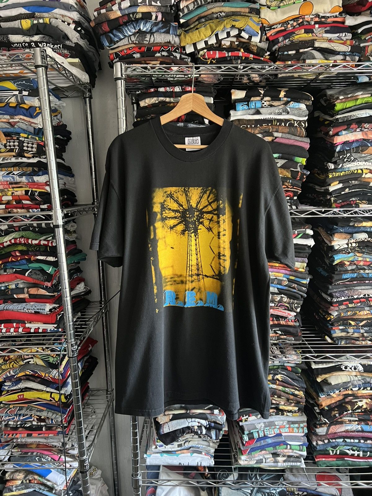 Band Tees 1995 R.E.M. Nice Man REM Tour Tee | Grailed