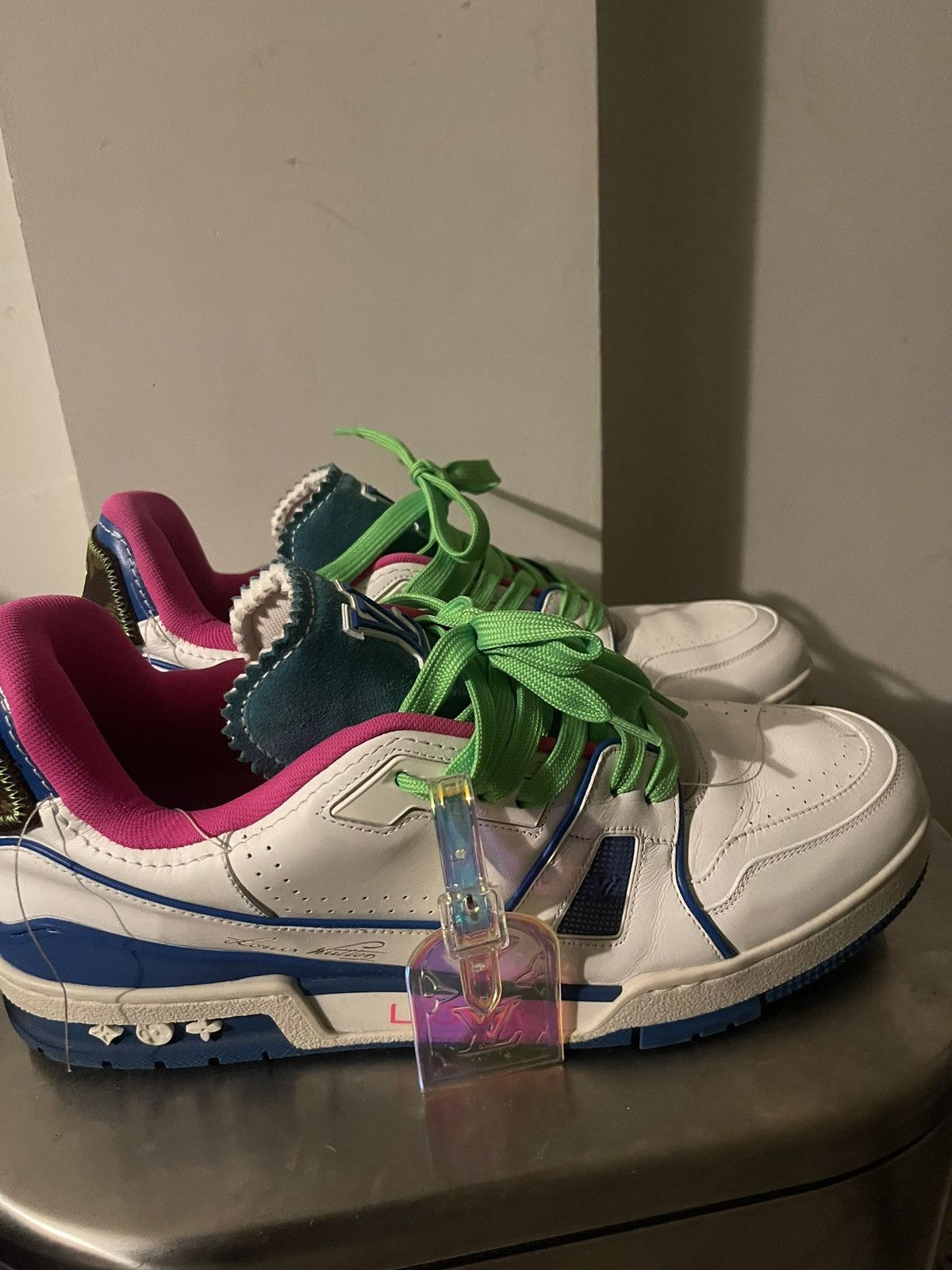 Louis Vuitton Louis Vuitton FW21 SoHo Exclusive Upcycled Trainer ...