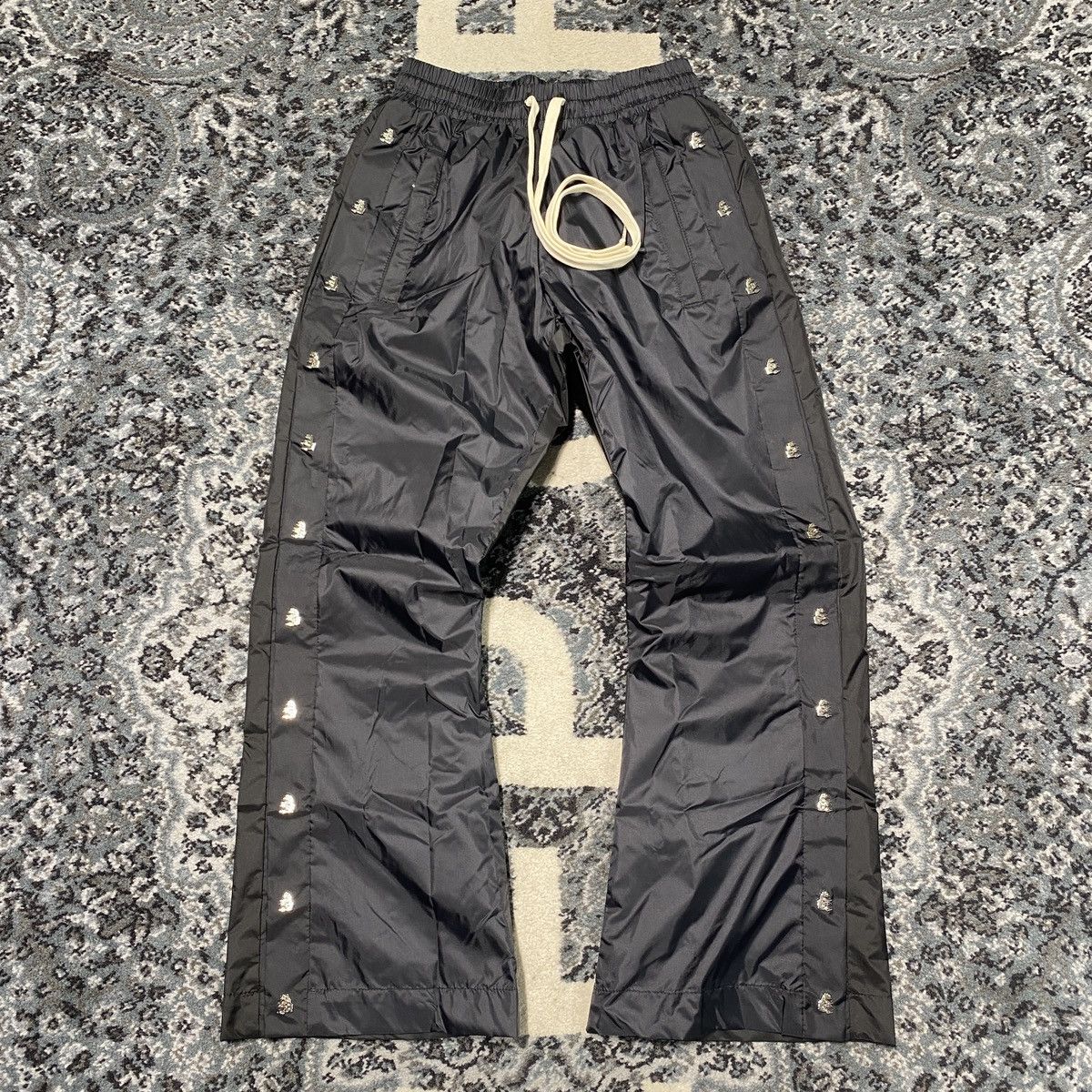 HELLSTAR Hellstar Waxed Nylon Button Pants | Grailed