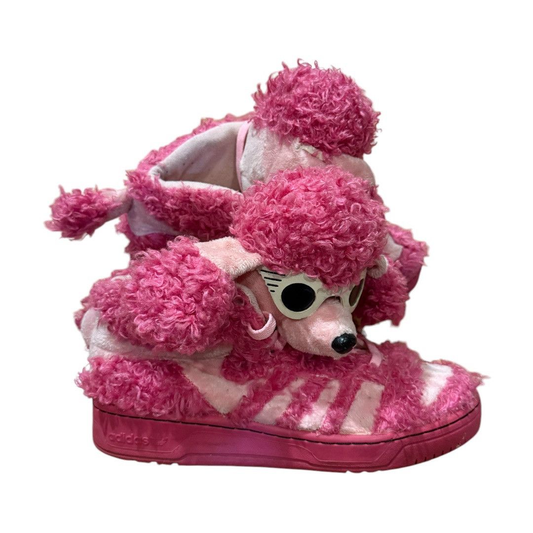 Adidas × Jeremy Scott JERMEY SCOTT PINK POODLE SNEAKERS | Grailed