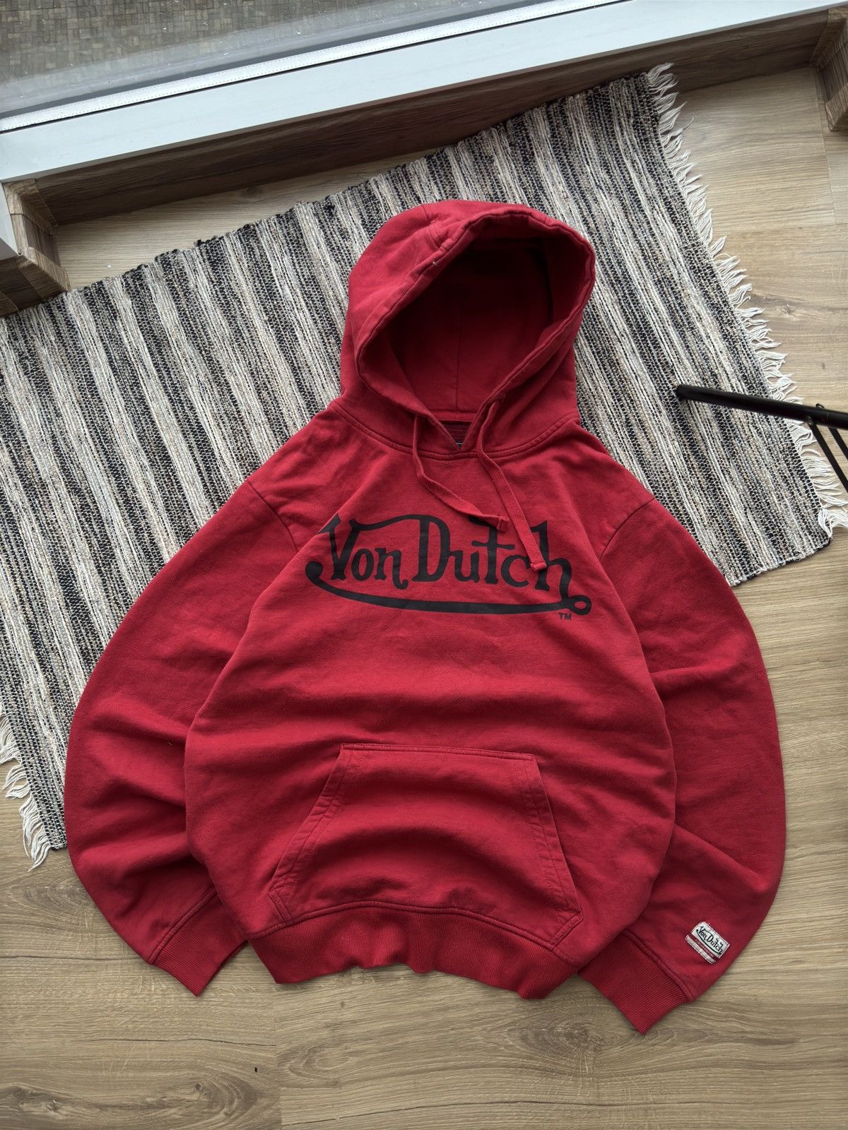 Streetwear × Vintage × Von Dutch Vintage Von Dutch Big Logo Red Y2K ...